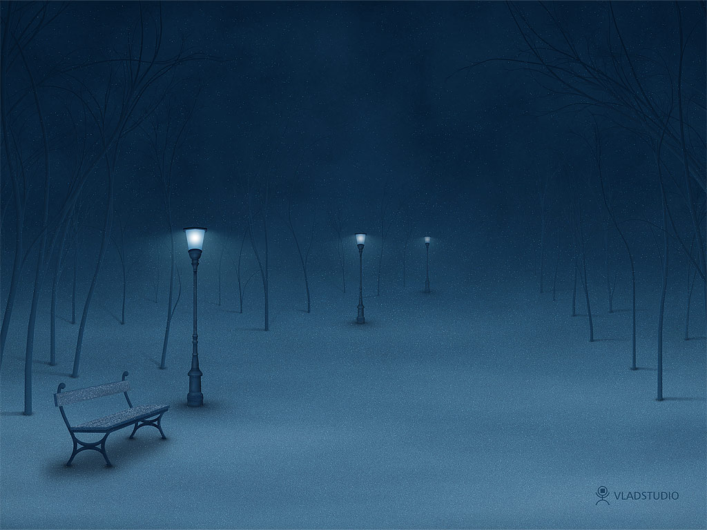 Winter Night Peace Wallpapers - Wallpaper Cave