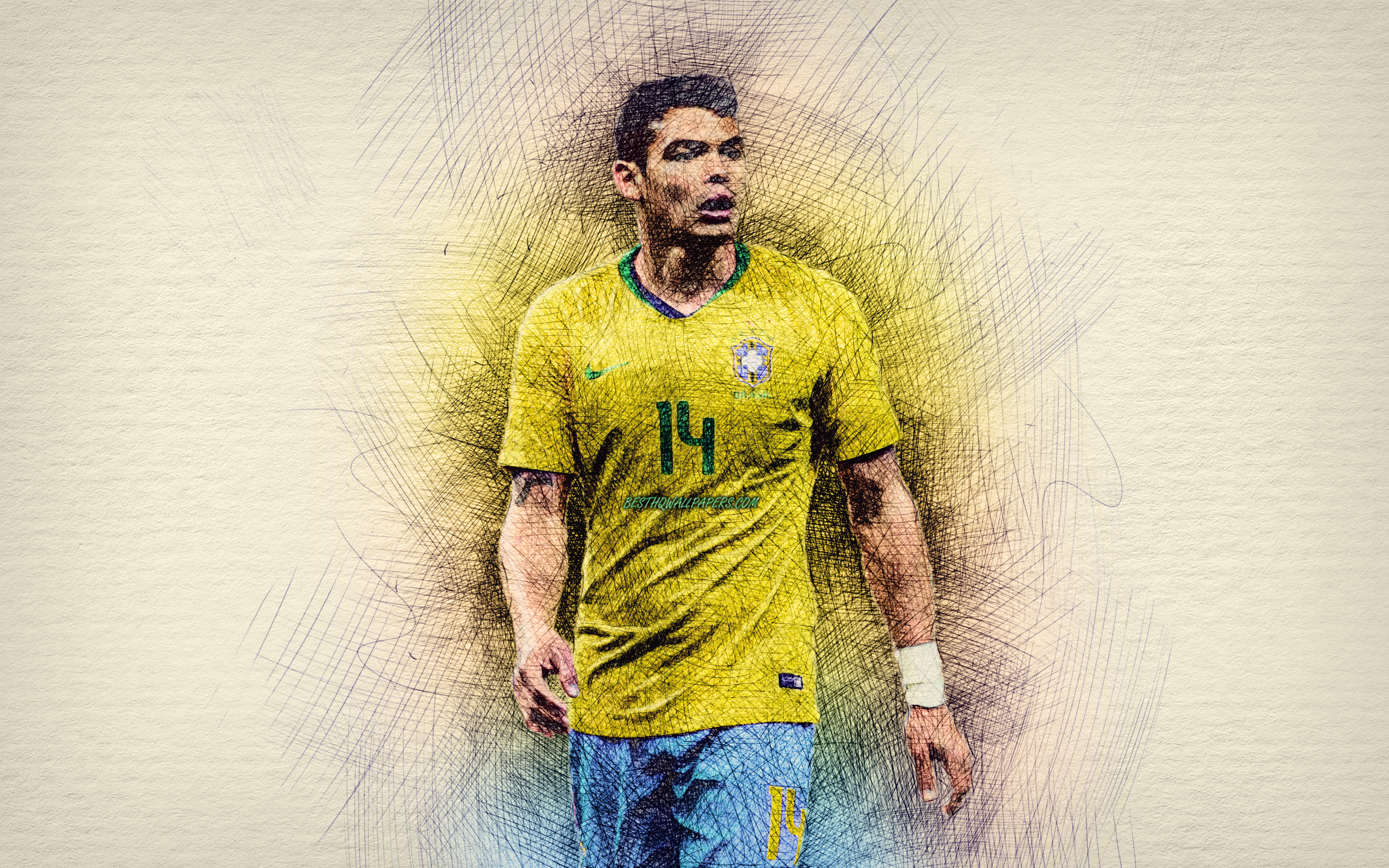 Thiago Silva Brazil Wallpapers - Wallpaper Cave