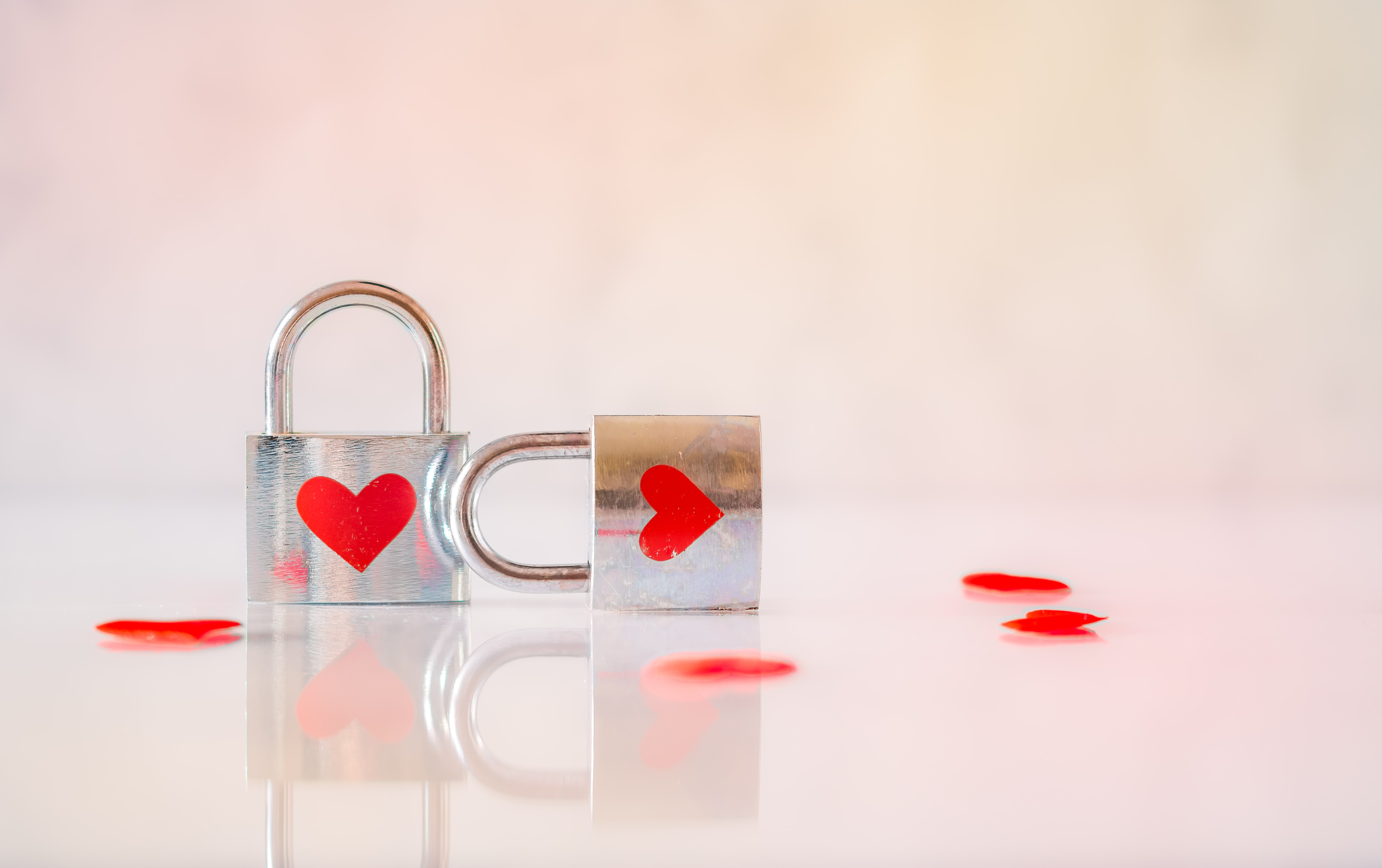 Lovelock Wallpapers For Desktop Love, Lock, Heart HD Wallpaper