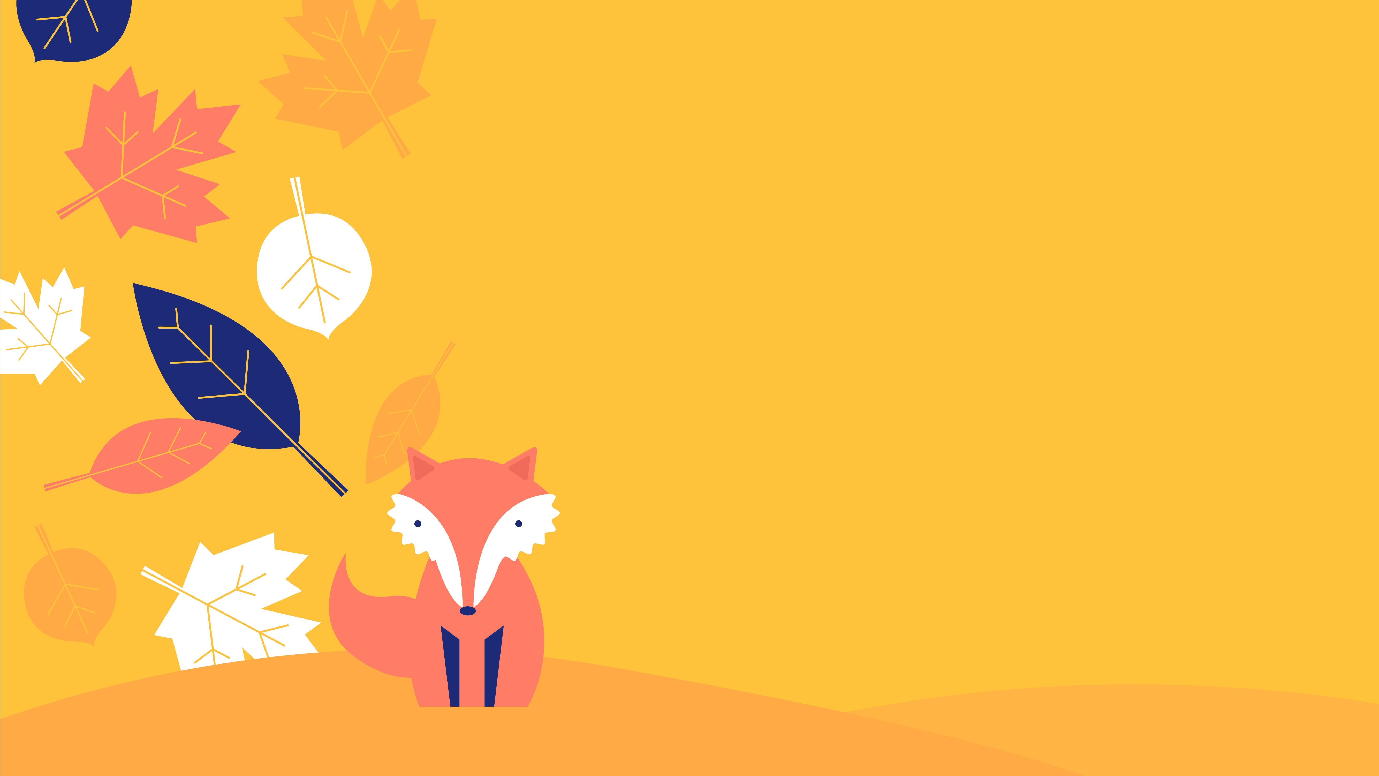 Cute Cartoon Autumn Wallpapers - Wallpaper Cave