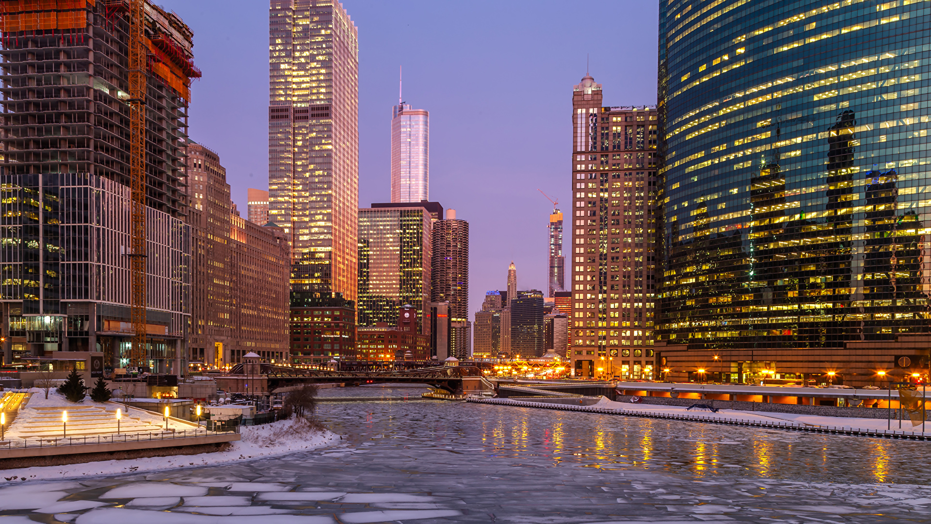 Chicago Winter Wallpapers - Wallpaper Cave