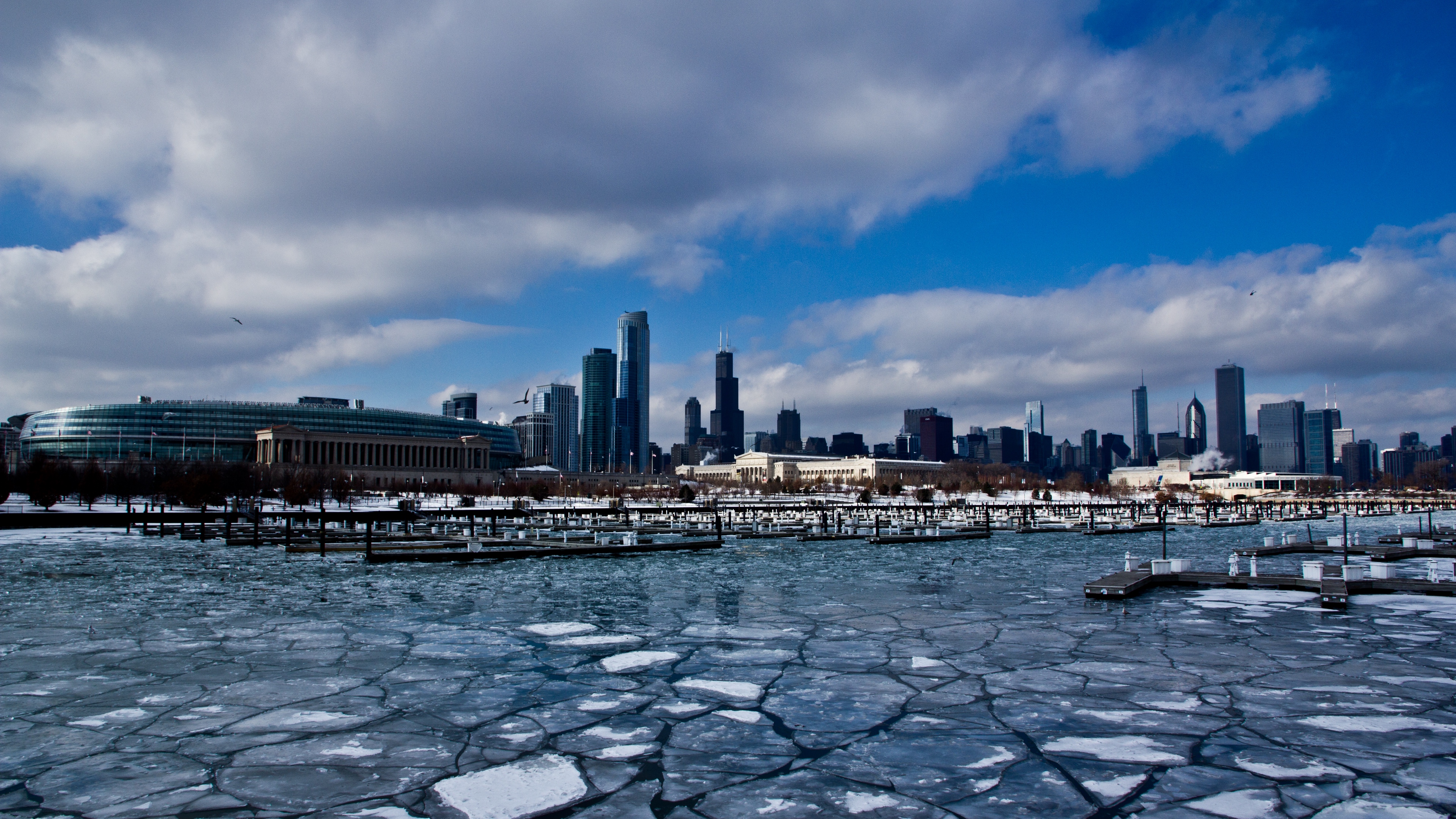 Chicago Winter Wallpapers - Wallpaper Cave