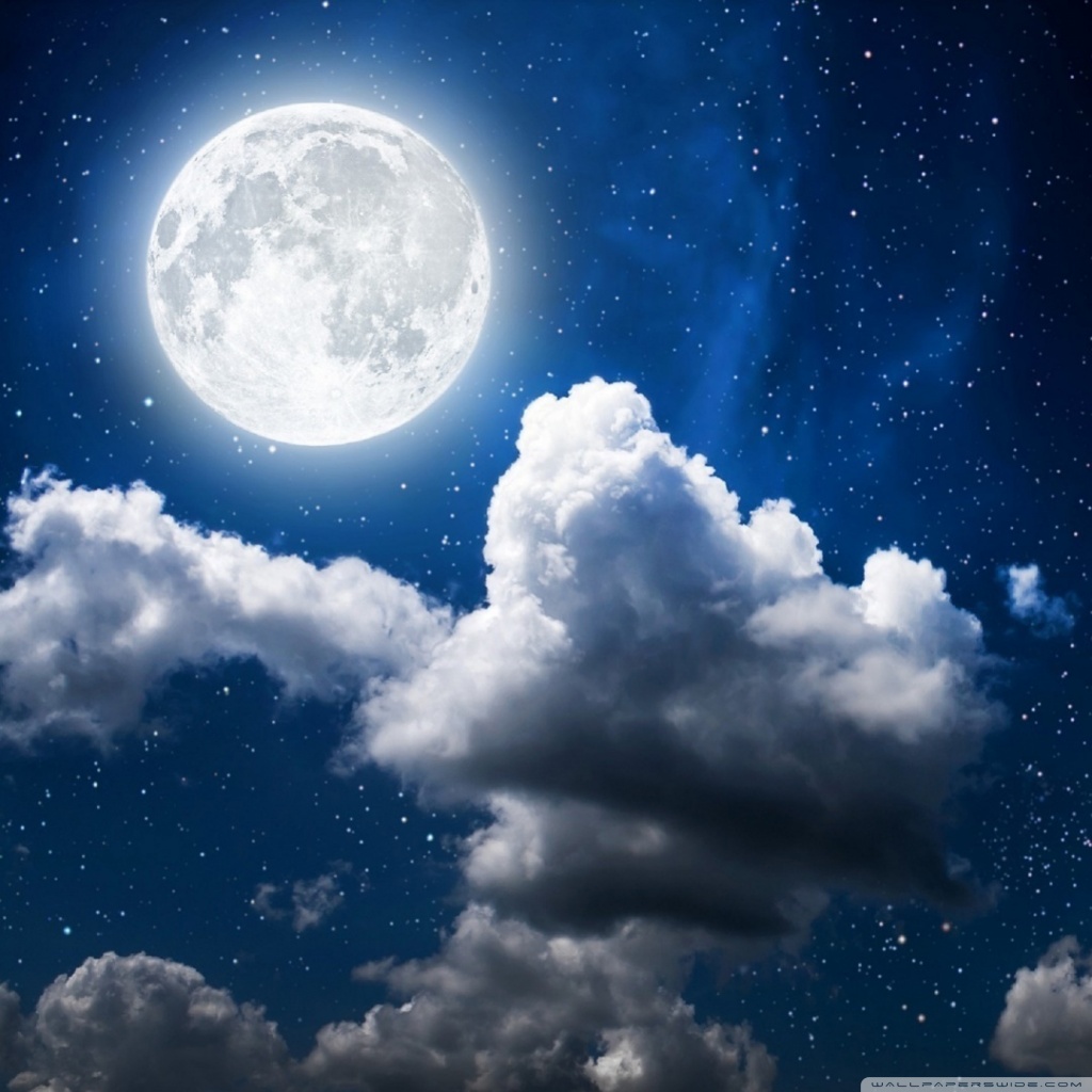 Moon Clouds Wallpapers - Wallpaper Cave
