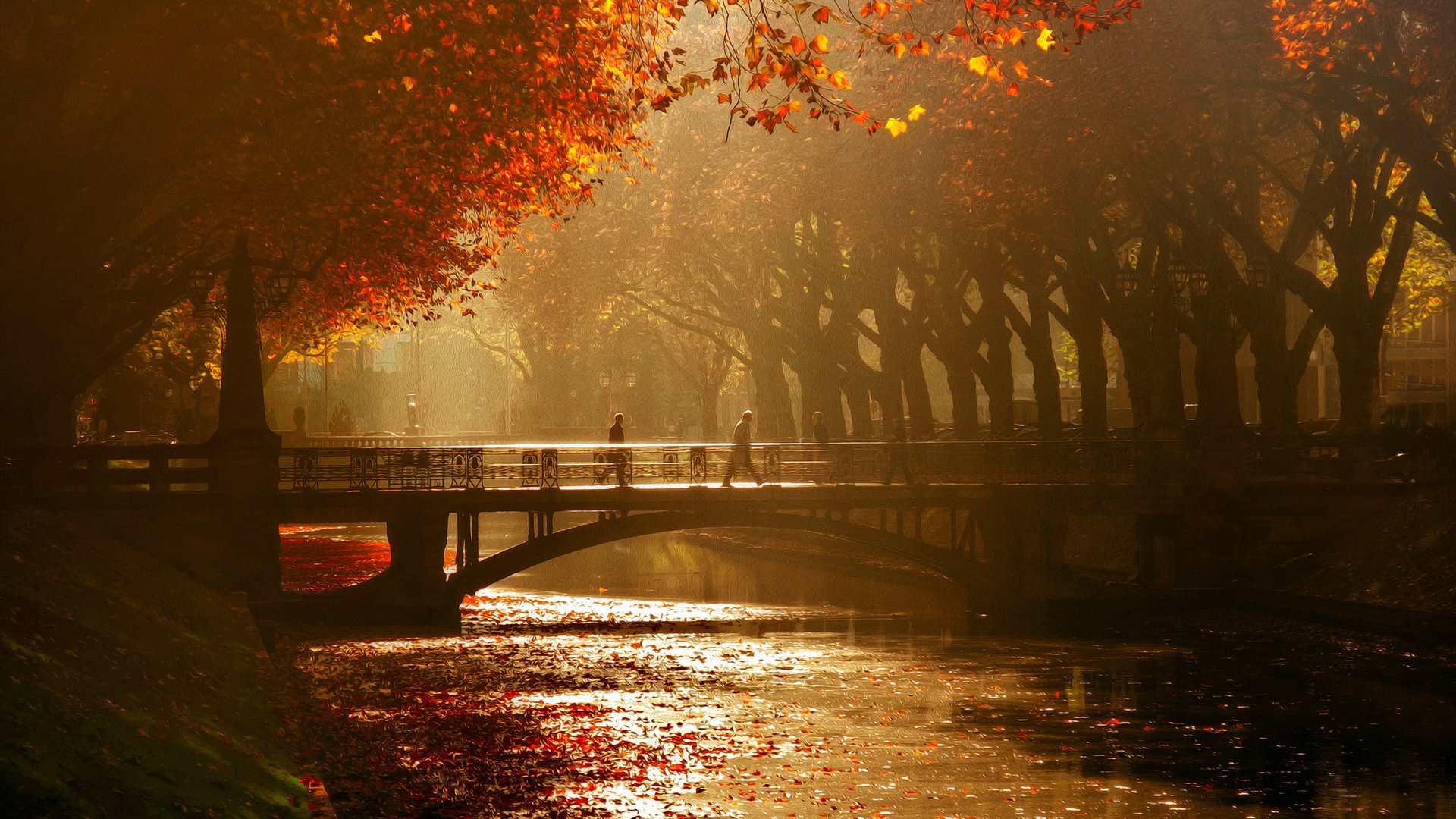 1920x1080 Autumn River Wallpapers - Wallpaper Cave