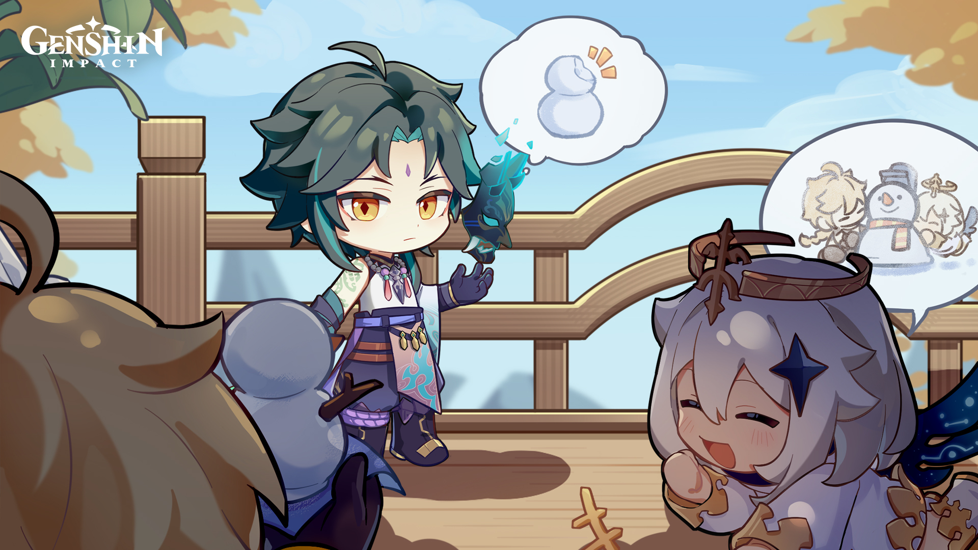 Chibi Genshin Wallpapers - Wallpaper Cave