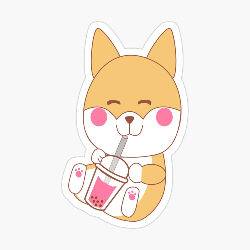 Puppies Drinking Boba Wallpapers - Wallpaper Cave