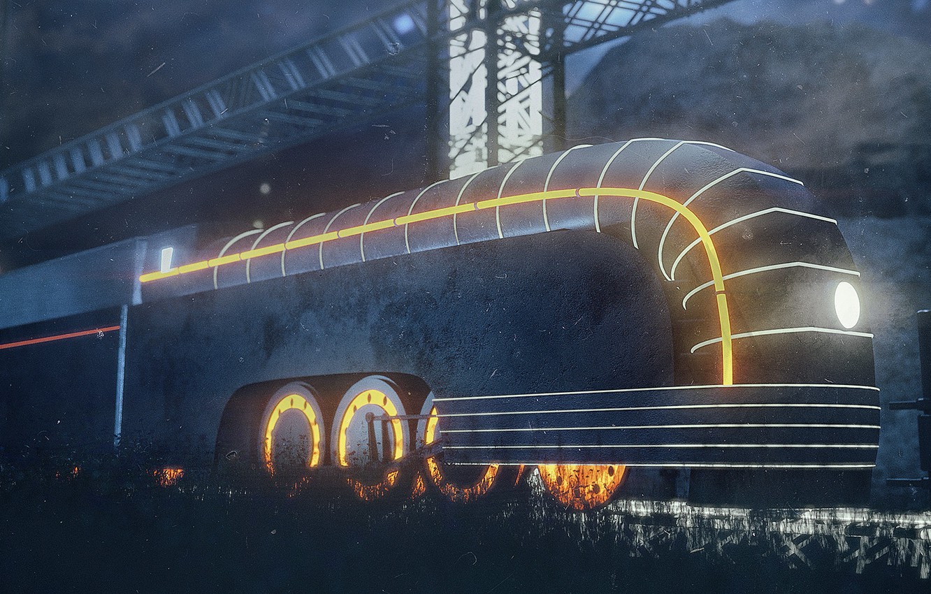 Space Trains Wallpapers - Wallpaper Cave