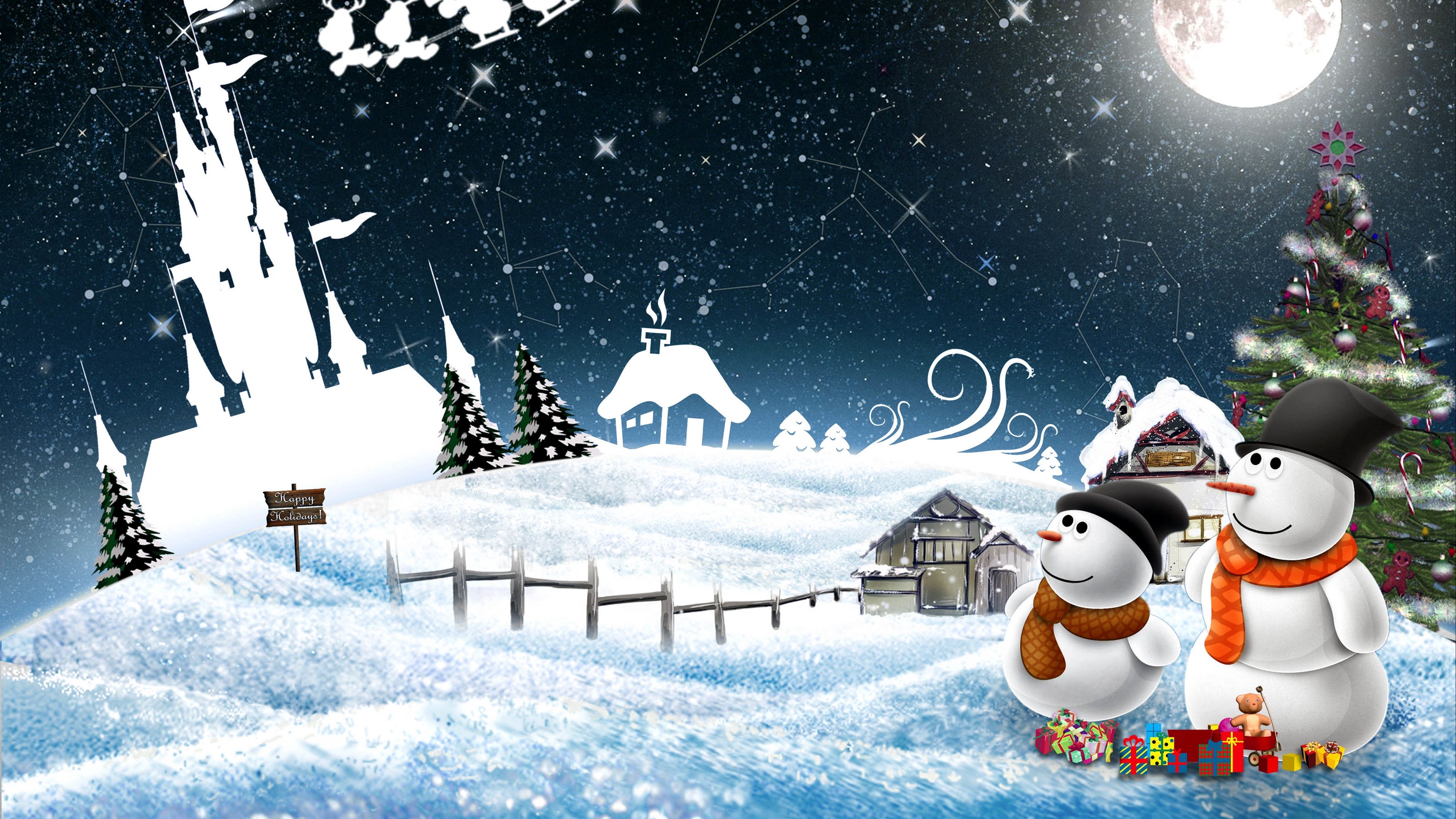 Christmas New Year Winter Wallpapers - Wallpaper Cave