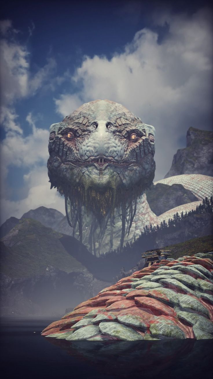God Of War World Serpent Wallpapers - Wallpaper Cave