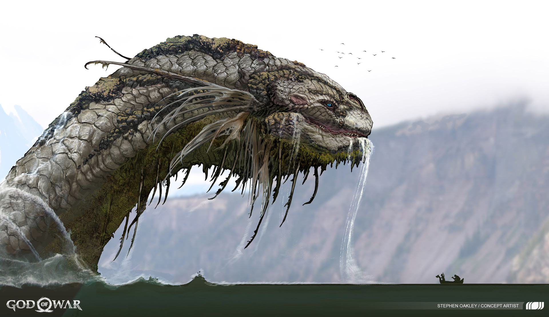 God Of War World Serpent Wallpapers - Wallpaper Cave