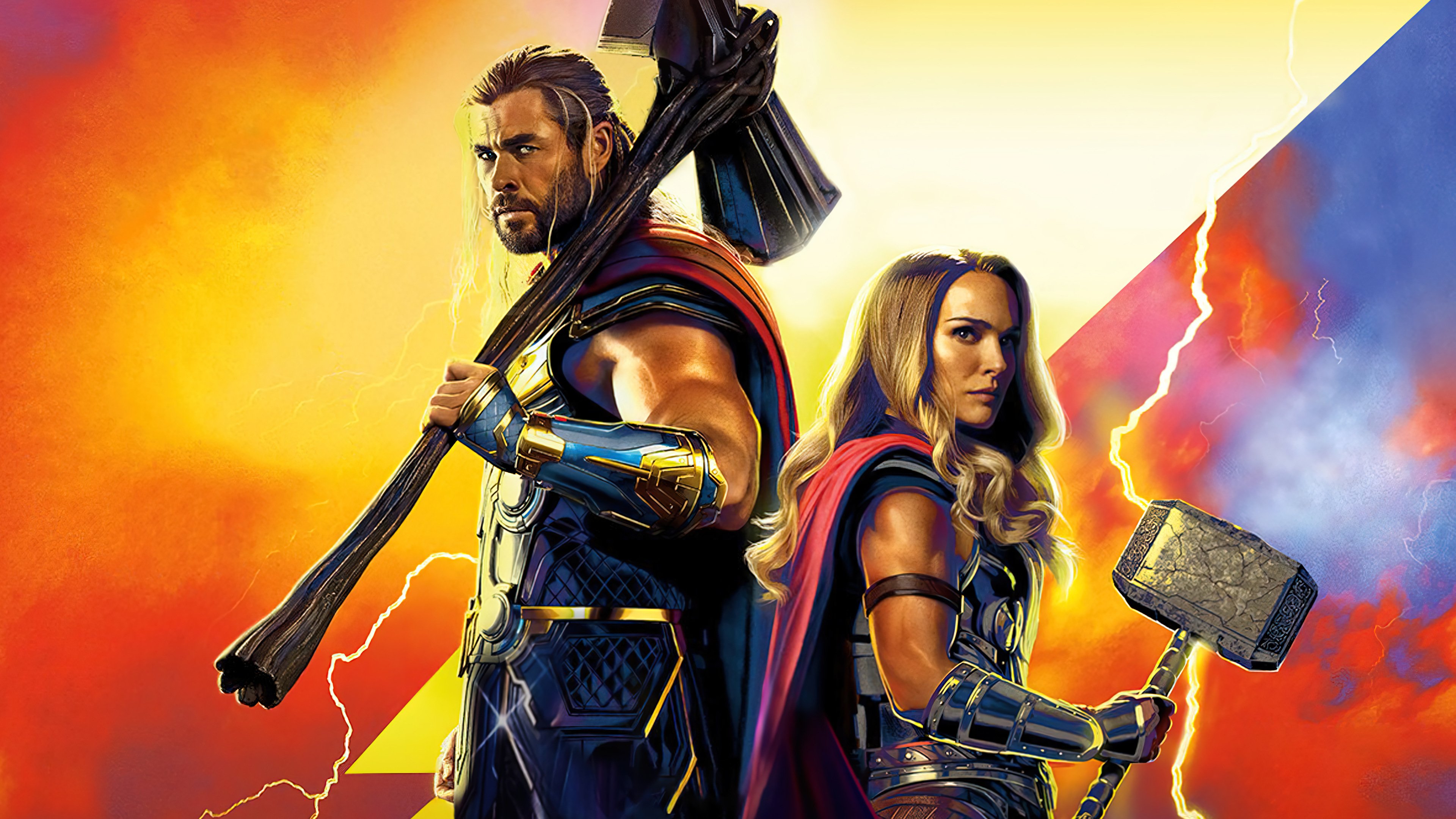 Thor Love And Thunder Desktop Wallpapers - Wallpaper Cave