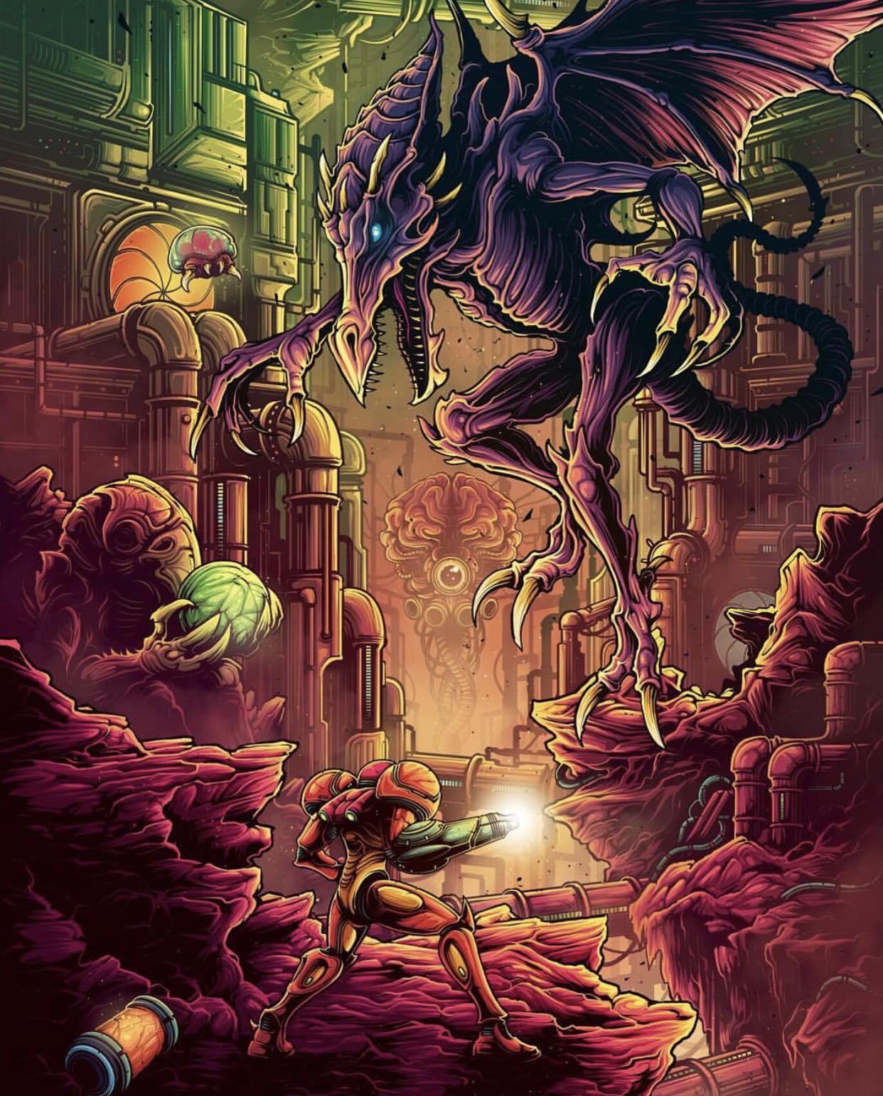 Ridley Metroid Wallpapers - Wallpaper Cave