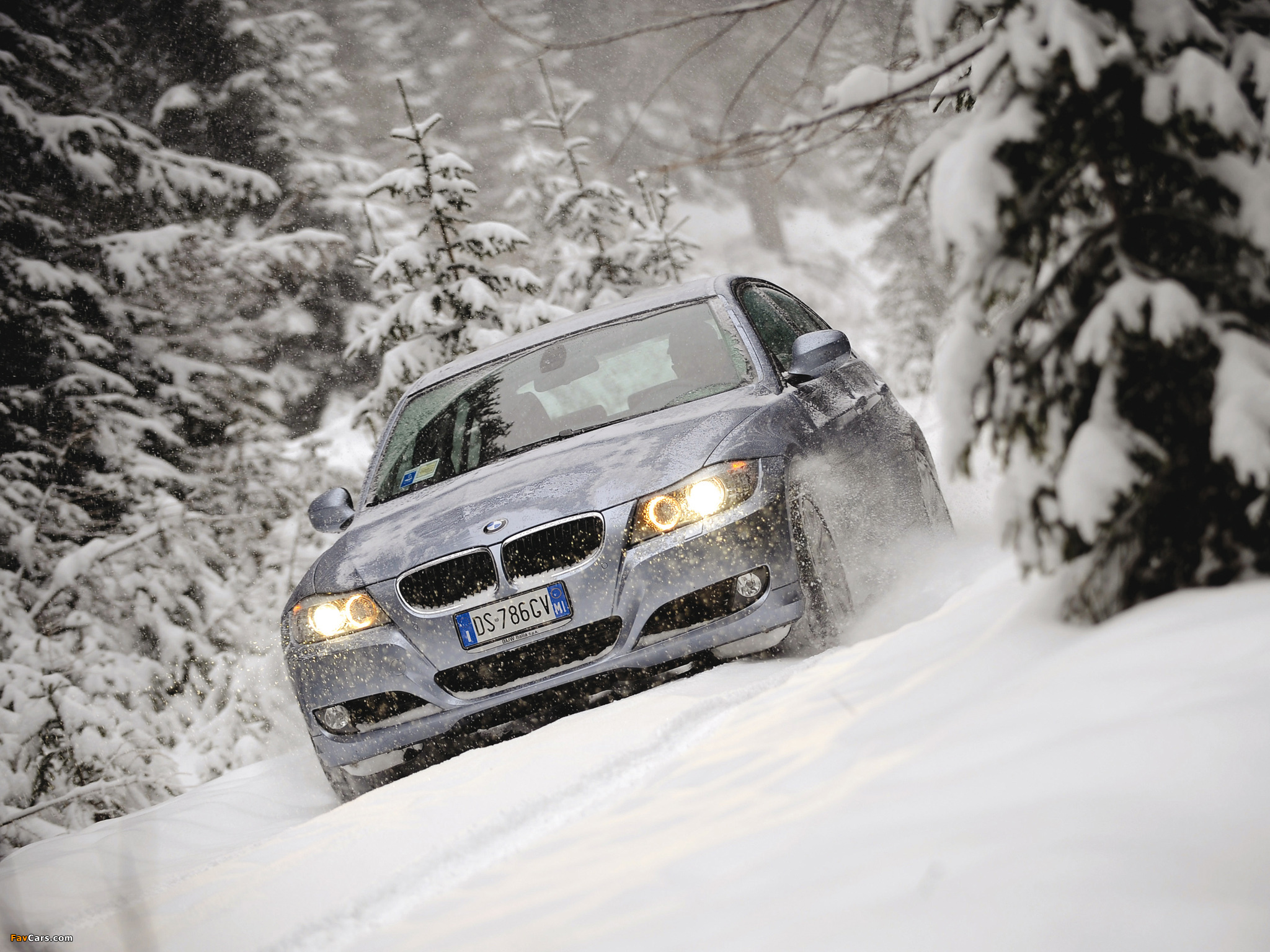 White BMW Winter Wallpapers - Wallpaper Cave