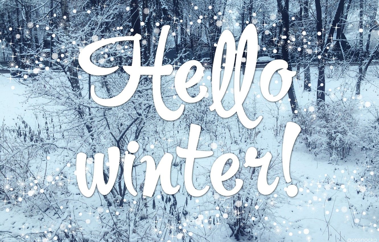Hello Winter Cartoon Wallpapers - Wallpaper Cave