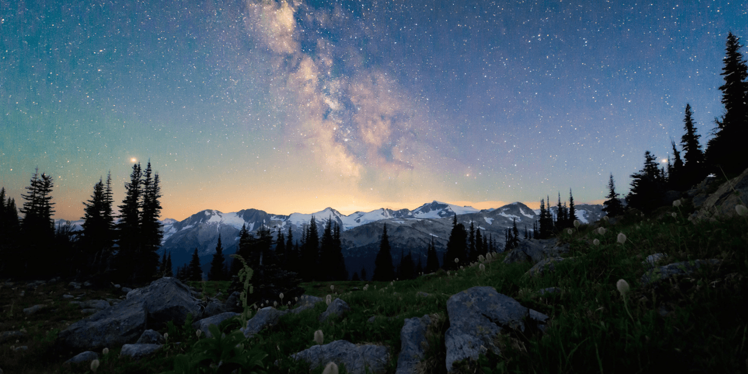 Winter Night Landscape Wallpapers - Wallpaper Cave