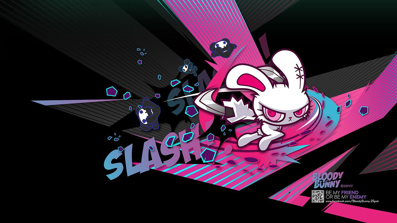 Bloody Rabbit Wallpaper From Atelz Vex Bloody Bunny Drum N' Bass