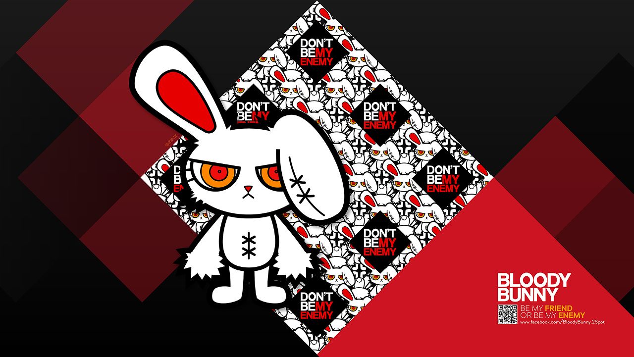 Bloody Rabbit Wallpaper From Atelz Vex Bloody Bunny Drum N' Bass