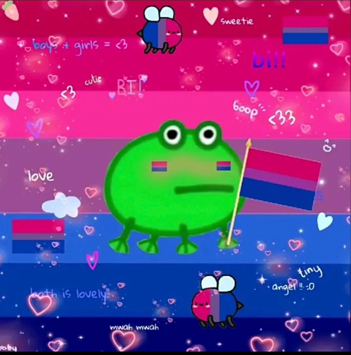 Kawaii Bisexual Frog Wallpapers - Wallpaper Cave