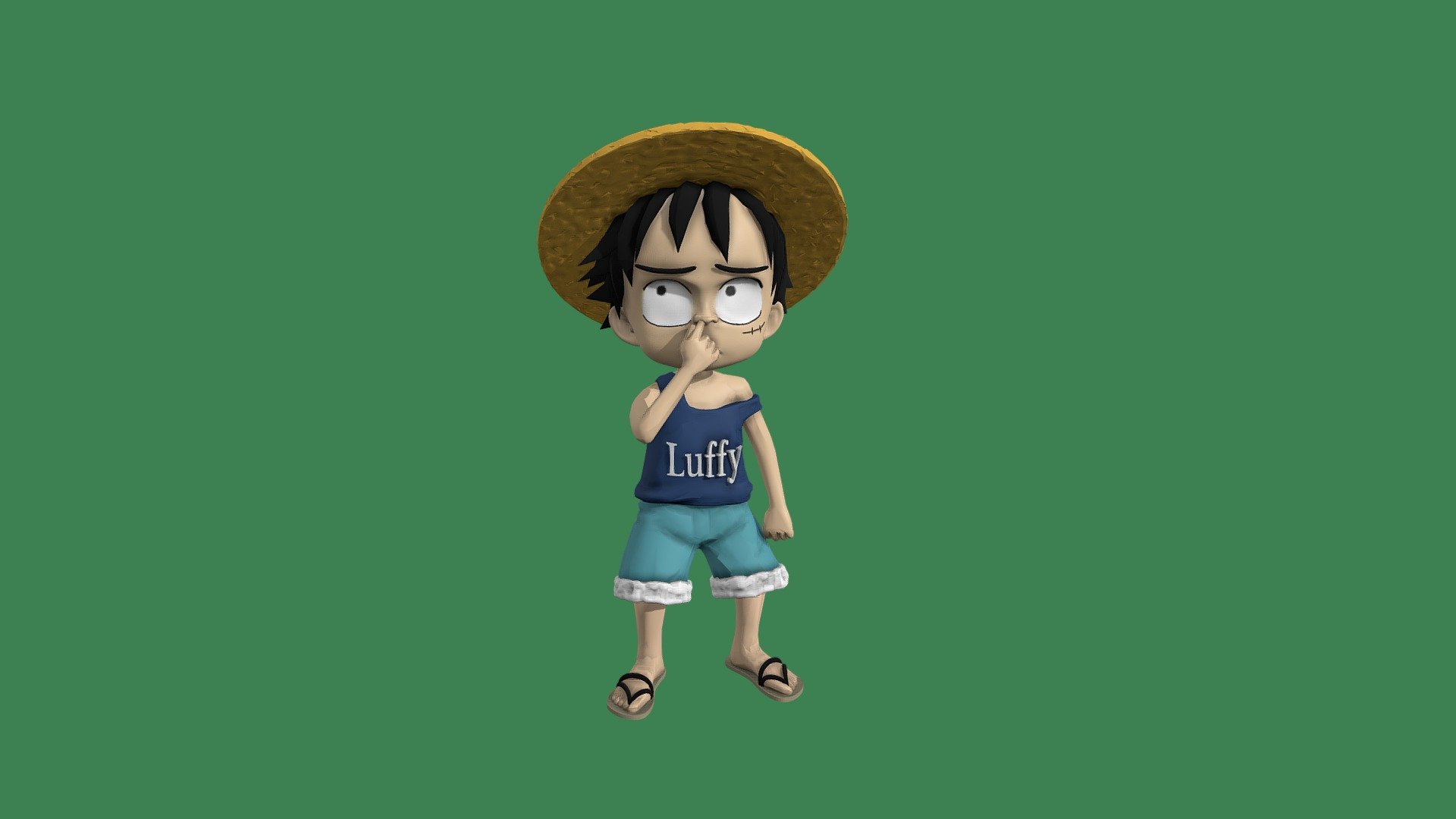 Kid Luffy Desktop Wallpapers - Wallpaper Cave