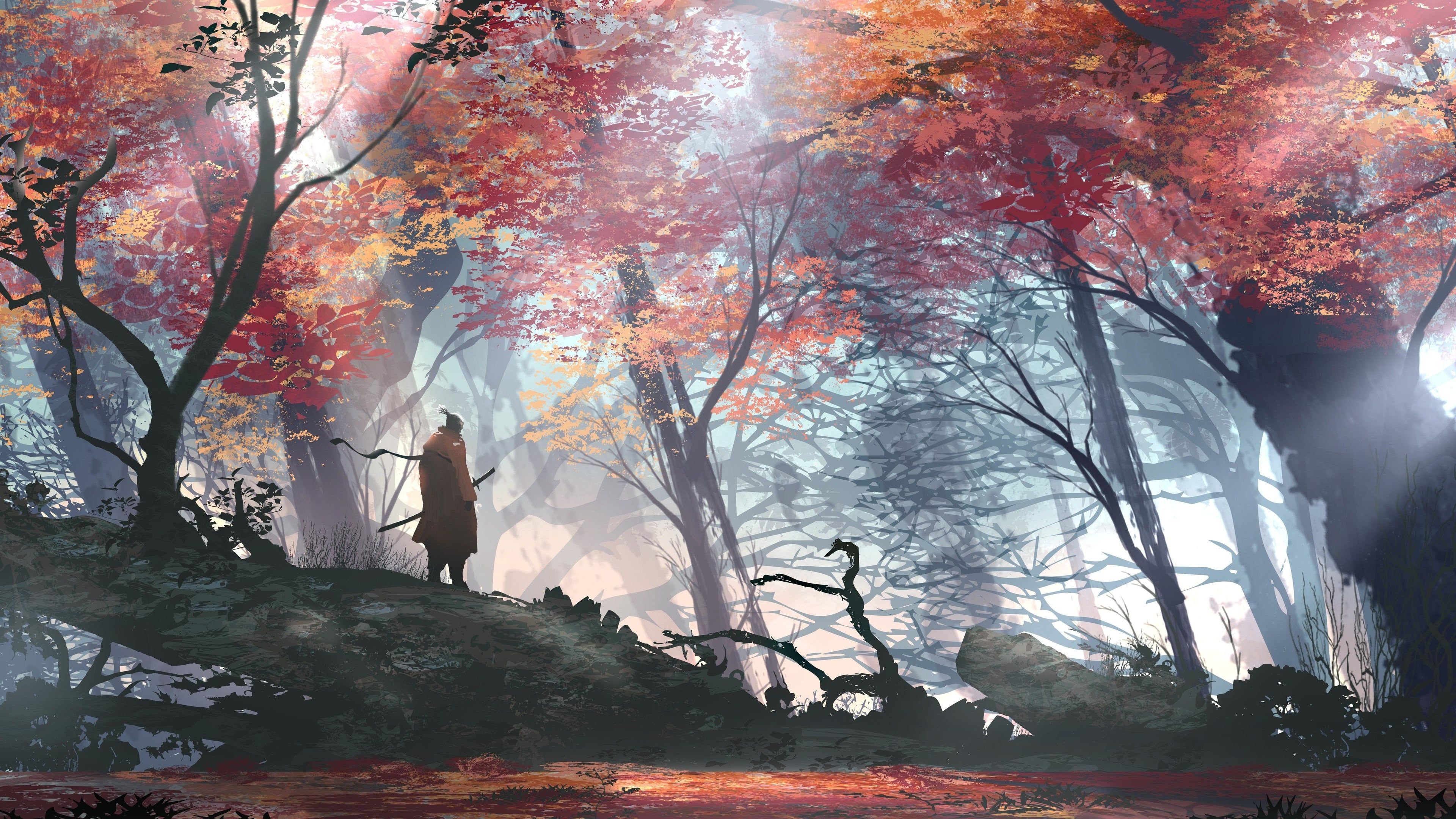 Autumn Art Desktop Wallpapers - Wallpaper Cave