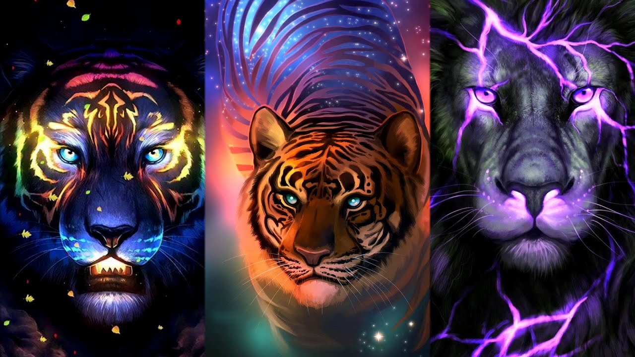 Glowing Tiger Wallpapers - Wallpaper Cave