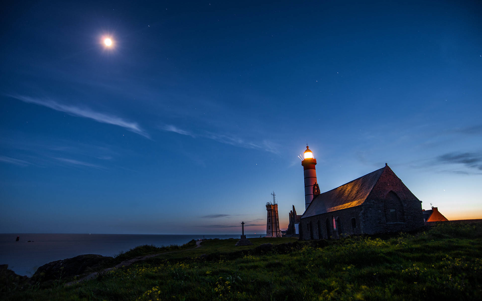 Lighthouse Night Wallpapers - Wallpaper Cave