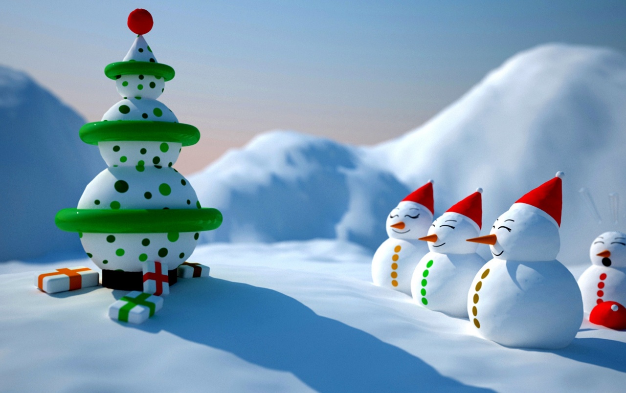 Snowman Blue Christmas Wallpapers - Wallpaper Cave
