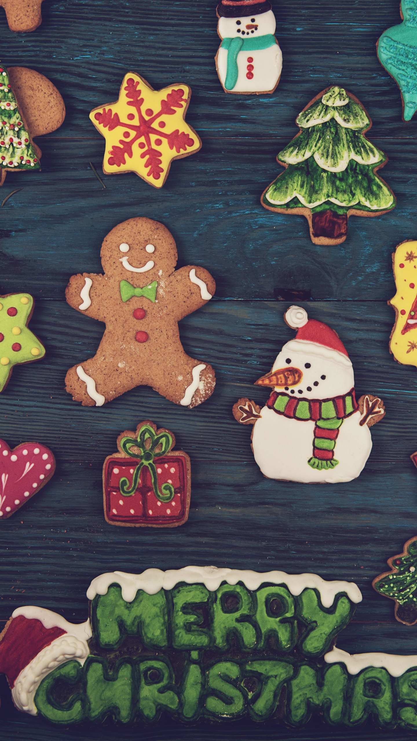 Christmas Cookies Phone Wallpapers - Wallpaper Cave