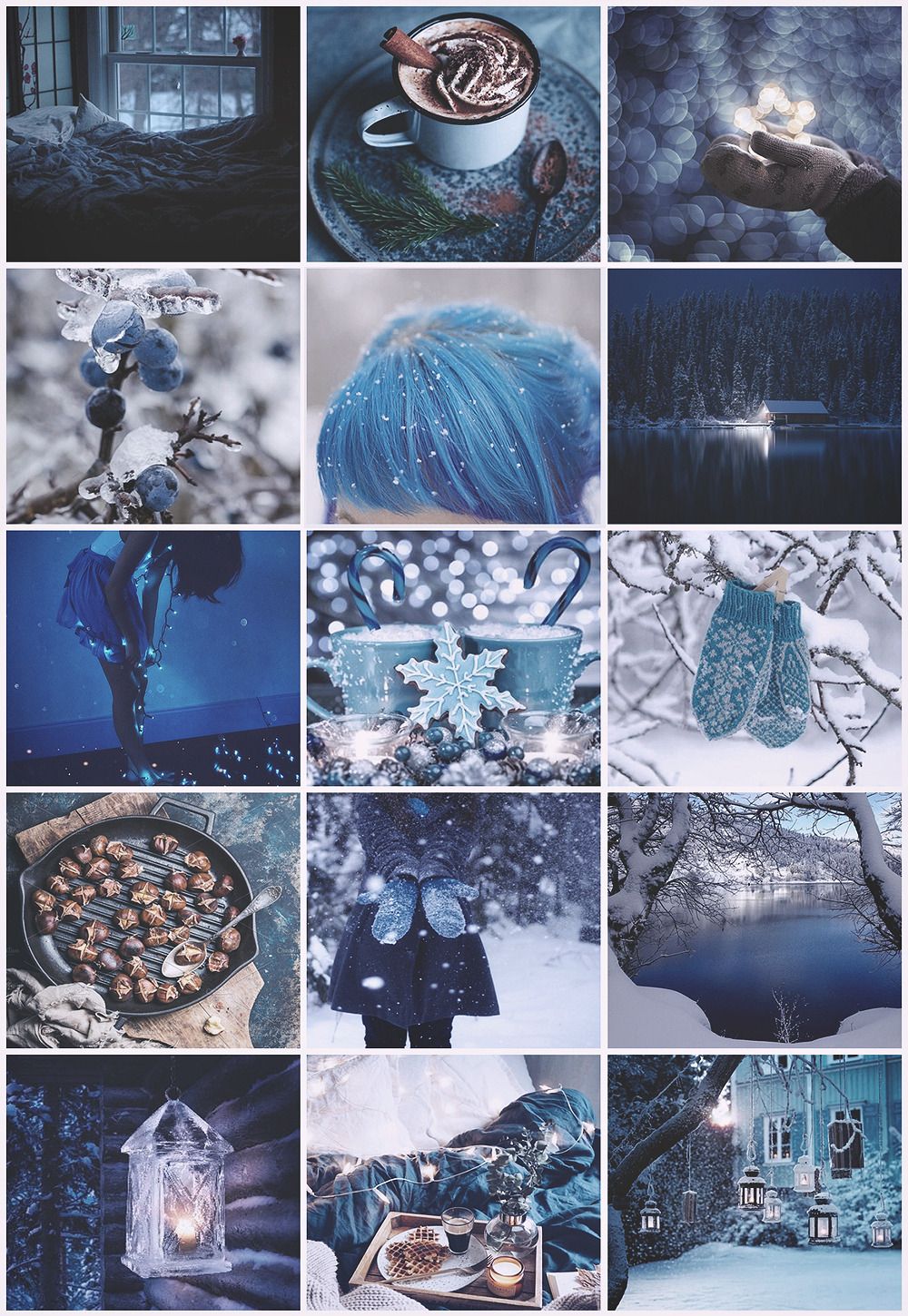 Blue Aesthetic Christmas Wallpapers - Wallpaper Cave