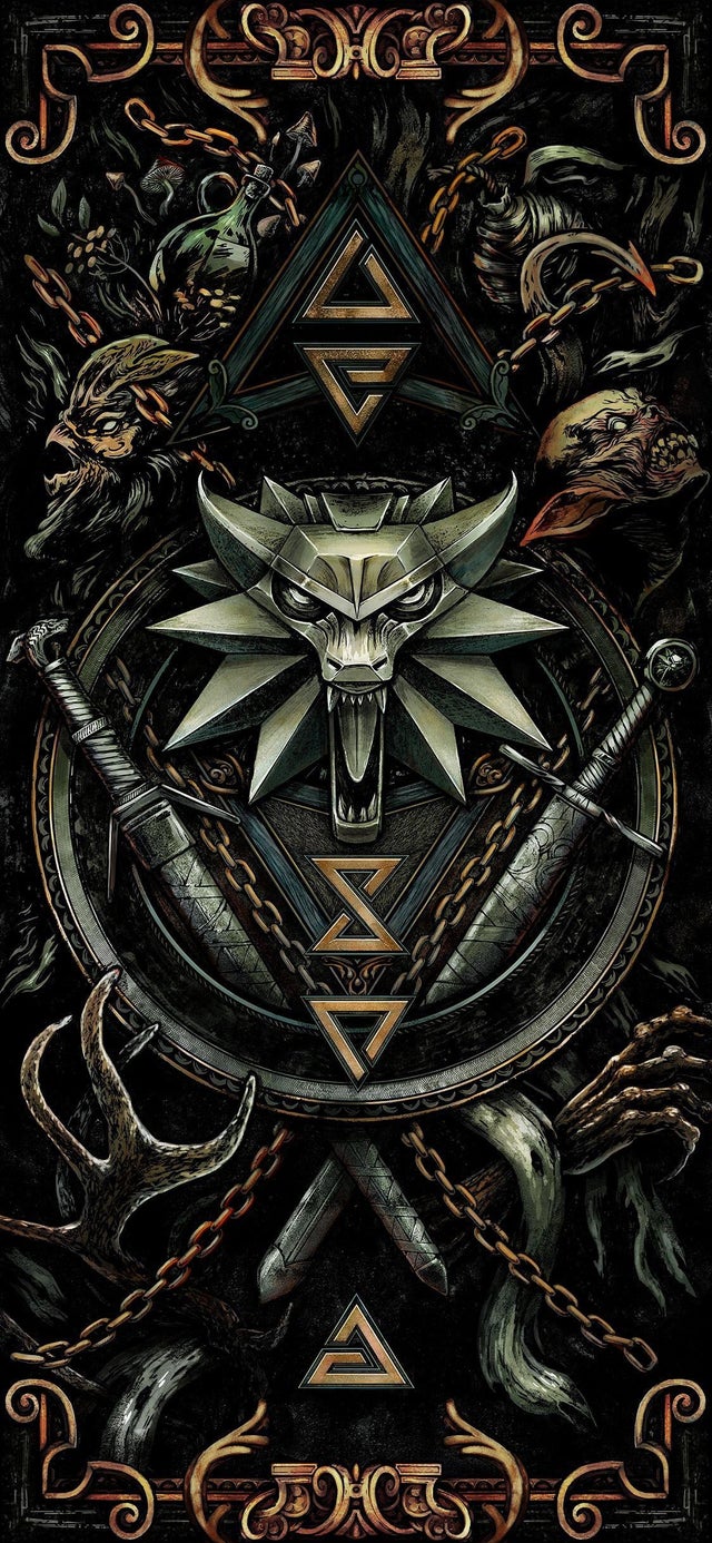 Witcher Symbol Wallpapers - Wallpaper Cave