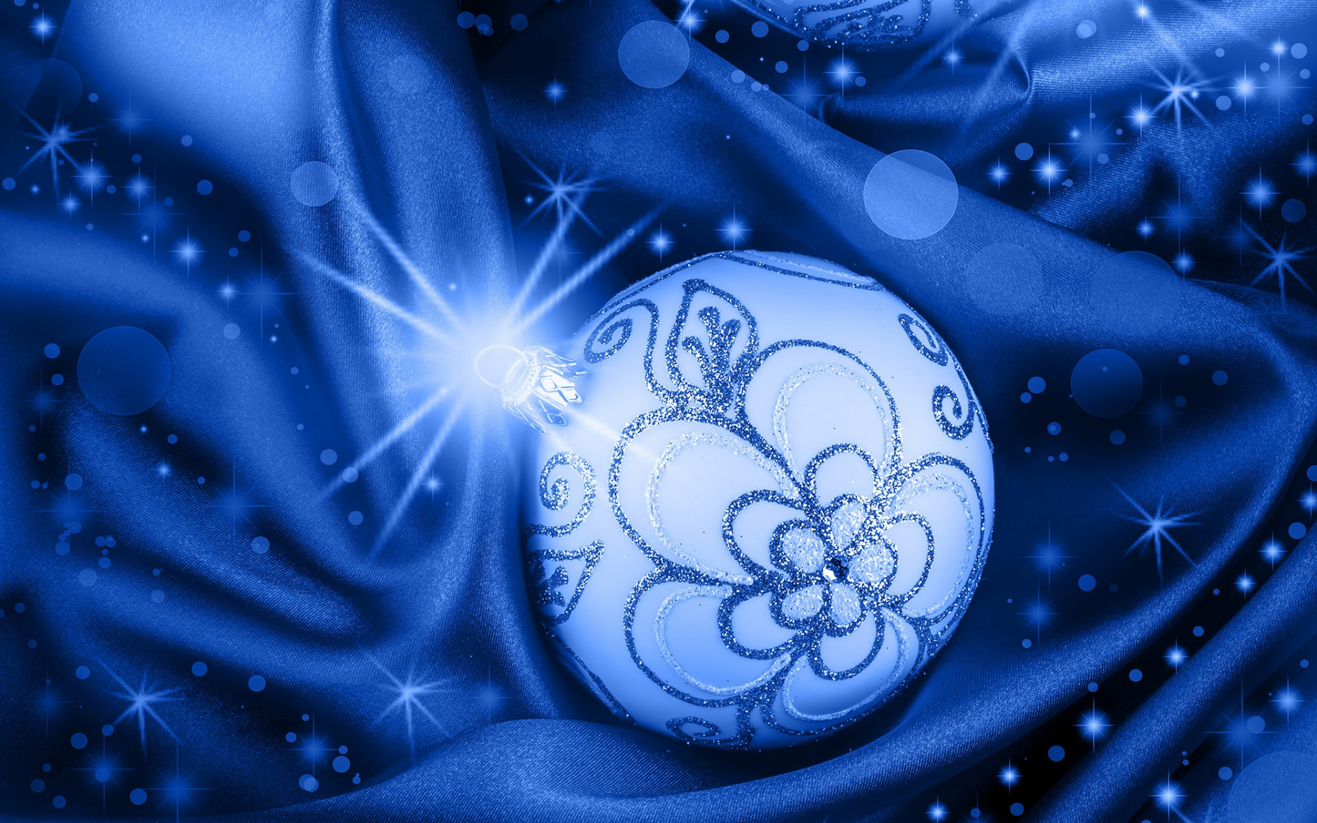 Blue Christmas Computer Wallpapers - Wallpaper Cave