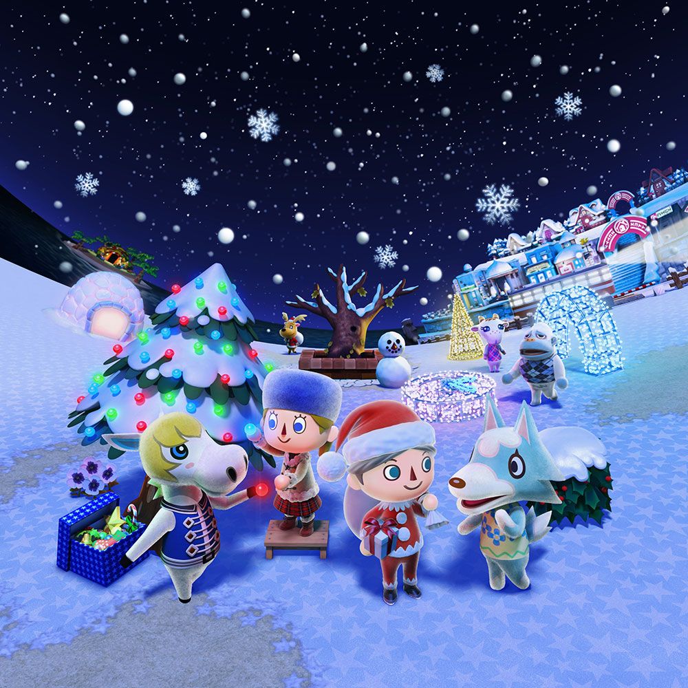 Animal Crossing Christmas Wallpapers - Wallpaper Cave