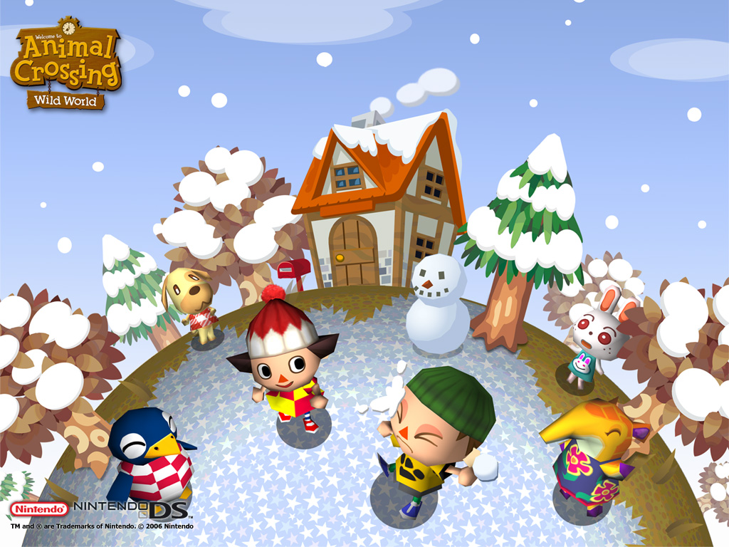 Animal Crossing Christmas Desktop Wallpapers - Wallpaper Cave