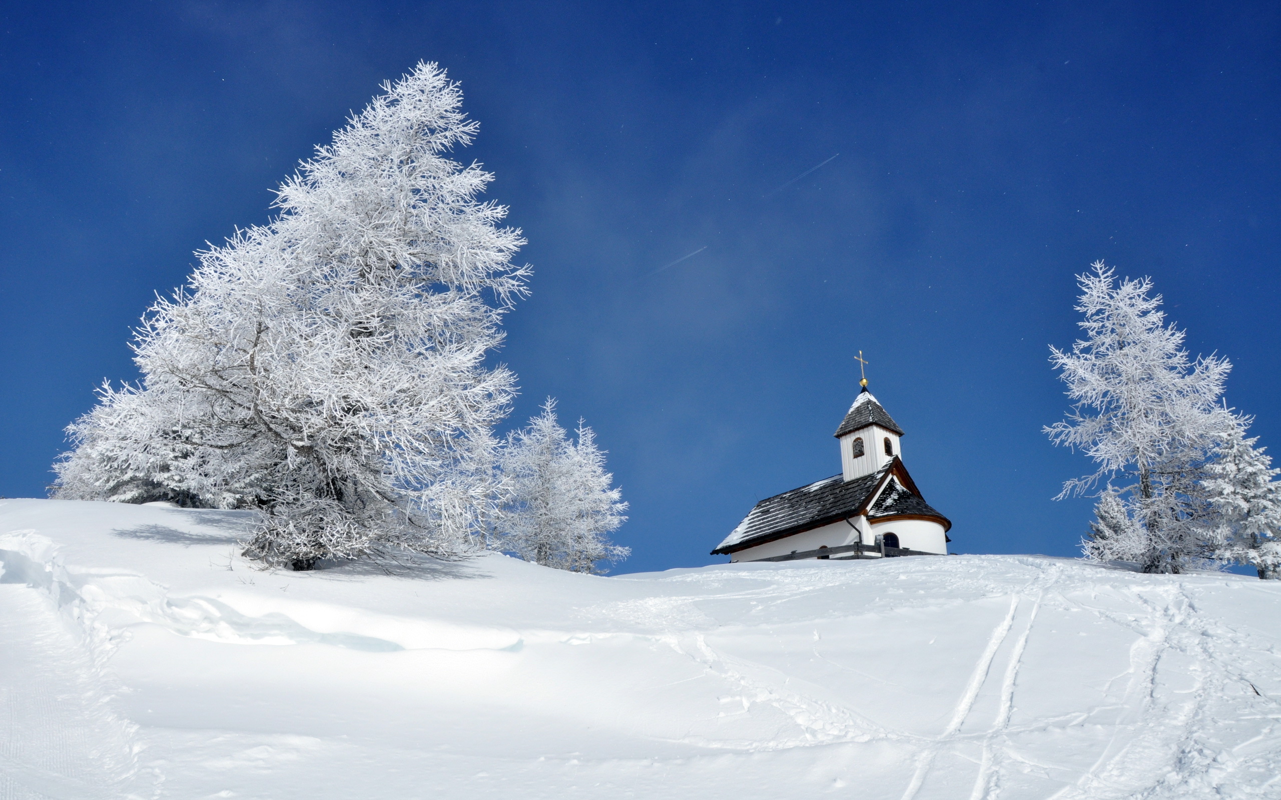 Cathedral Winter Wallpapers - Wallpaper Cave