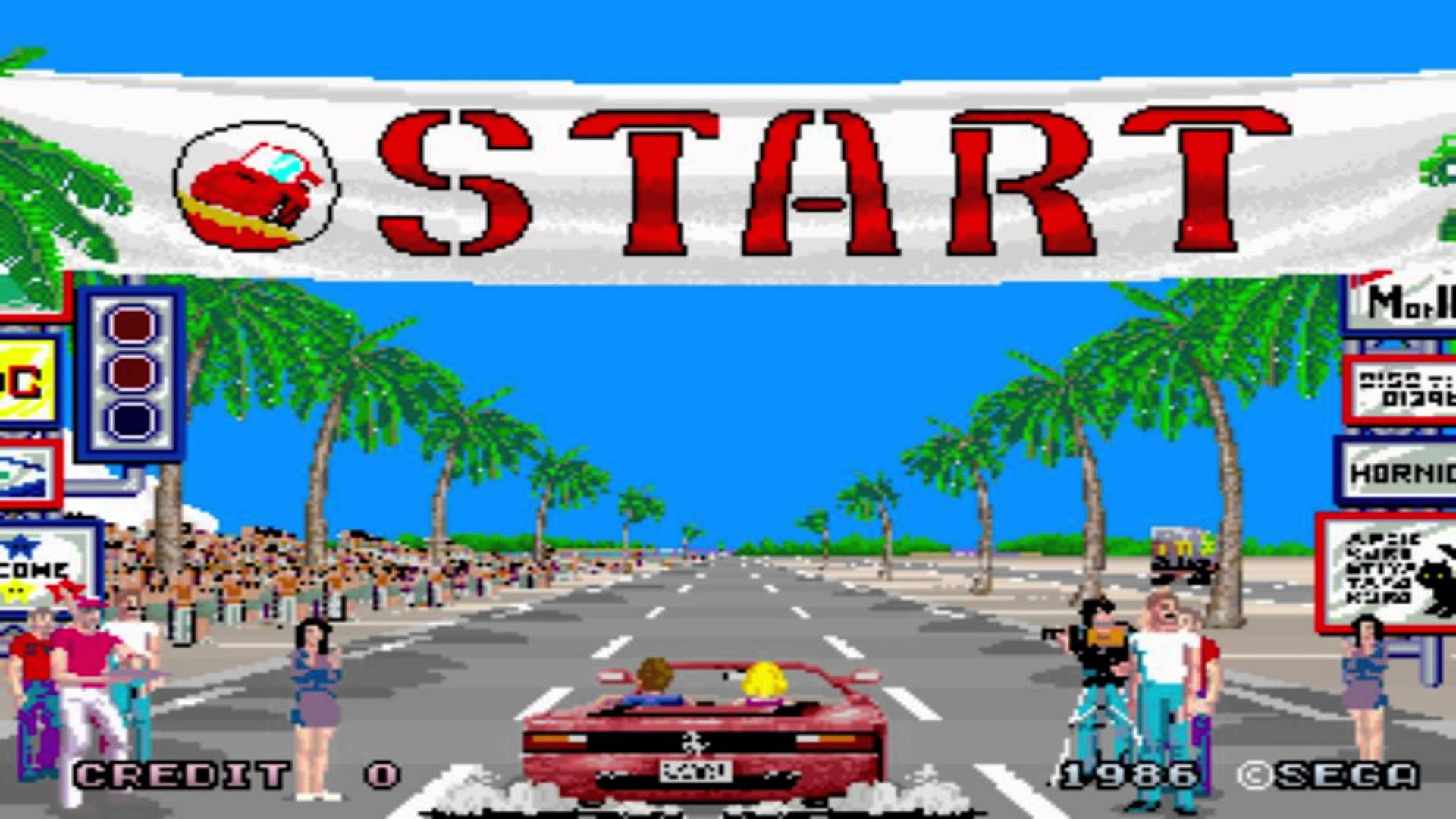 Out Run Arcade Wallpapers - Wallpaper Cave