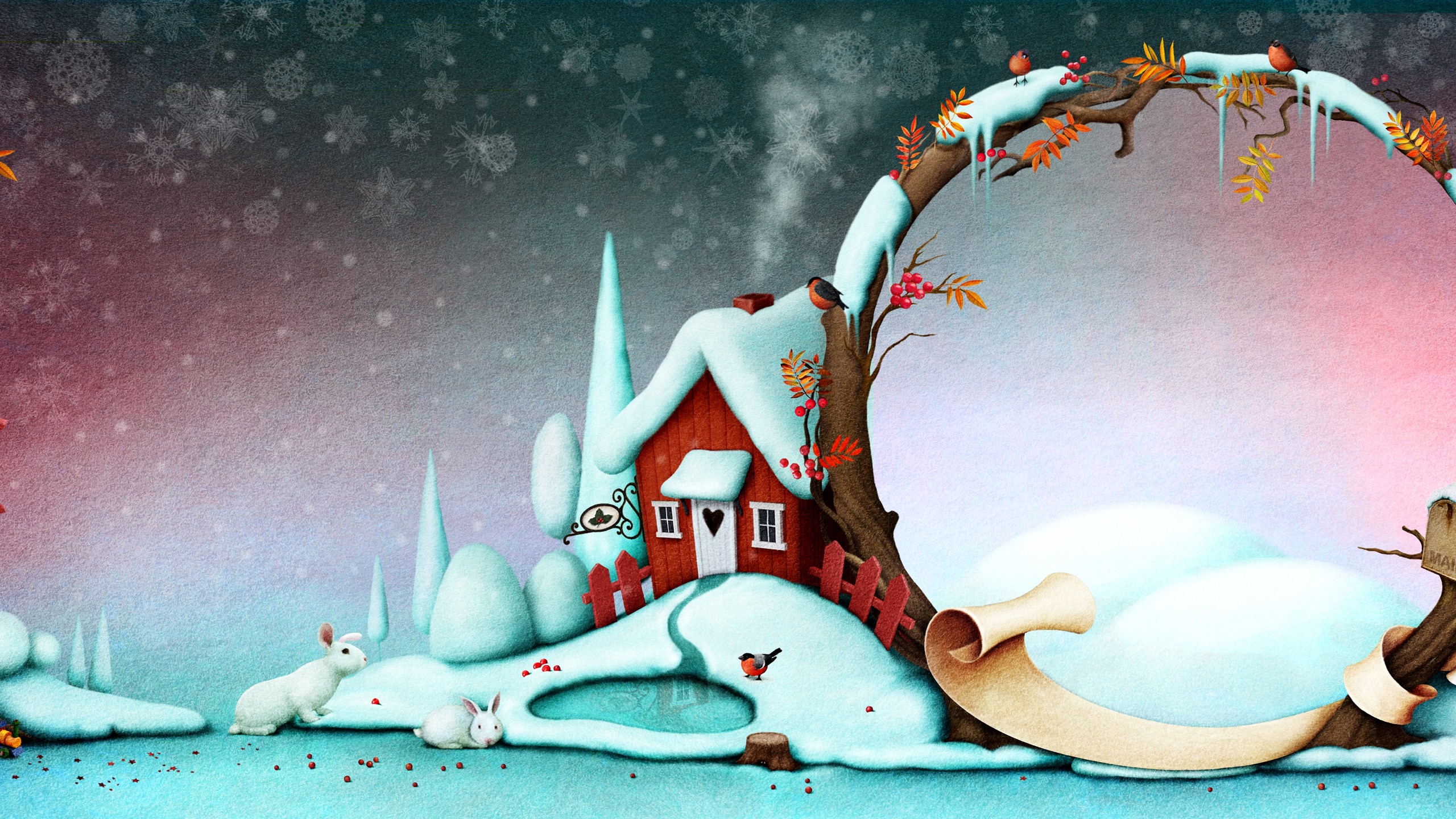 Surreal Christmas Wallpapers - Wallpaper Cave
