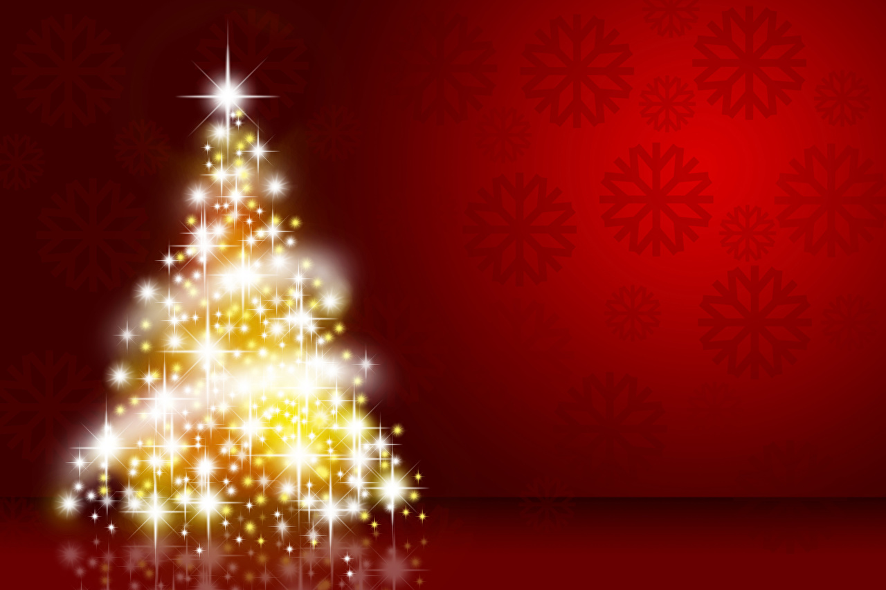 Christmas Red Tree Wallpapers - Wallpaper Cave