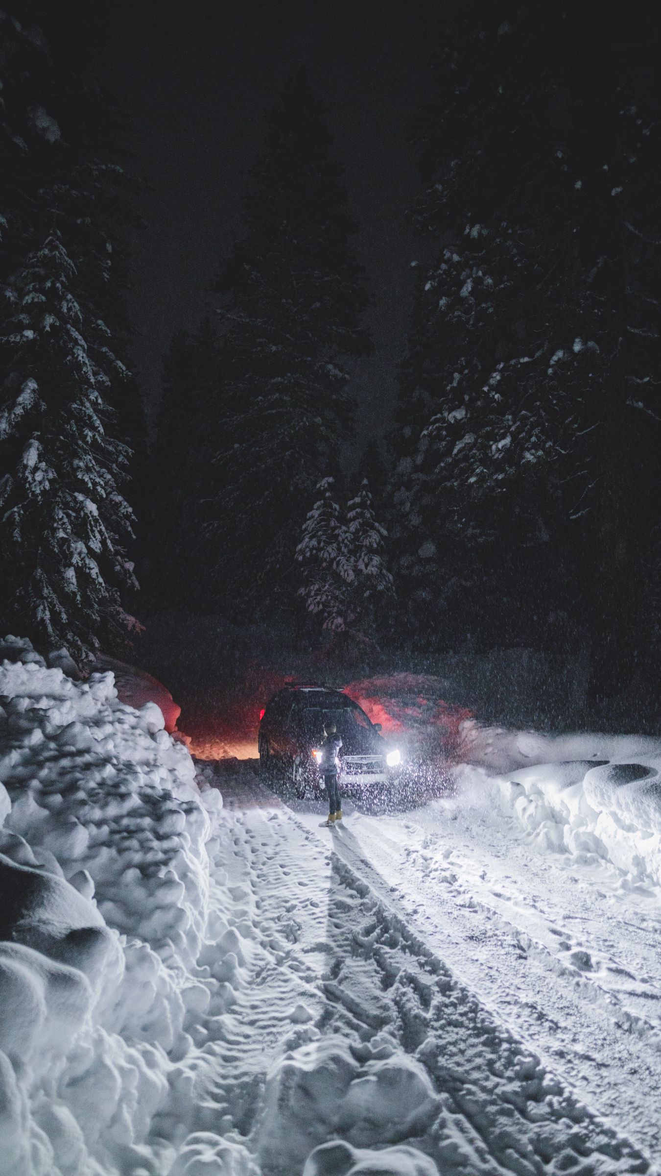 Cars Winter Night Wallpapers - Wallpaper Cave