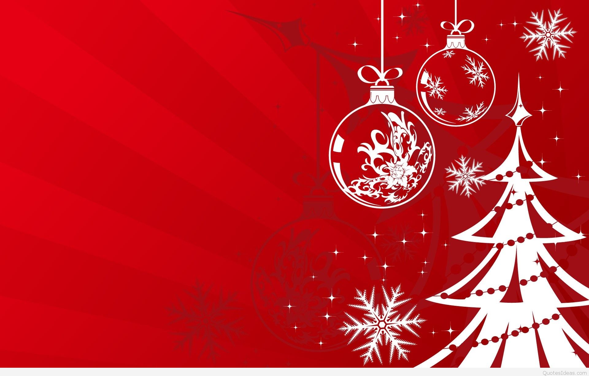 Red Christmas Desktop Wallpapers - Wallpaper Cave