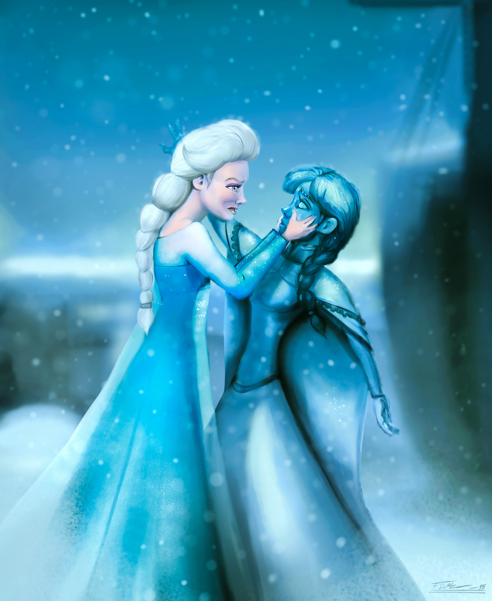Frozen Sisters Wallpapers - Wallpaper Cave
