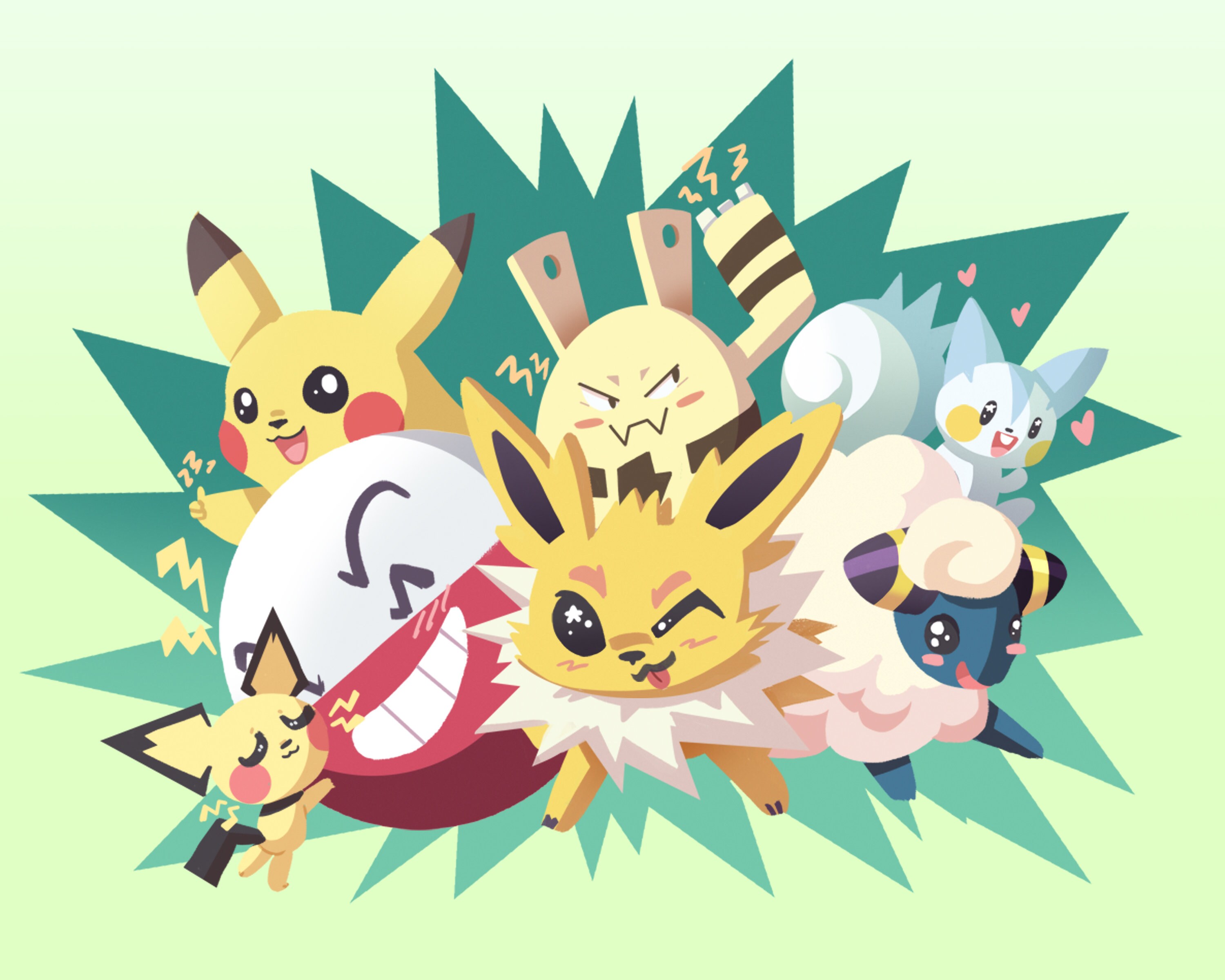 Electric Type Pokémon Wallpapers - Wallpaper Cave