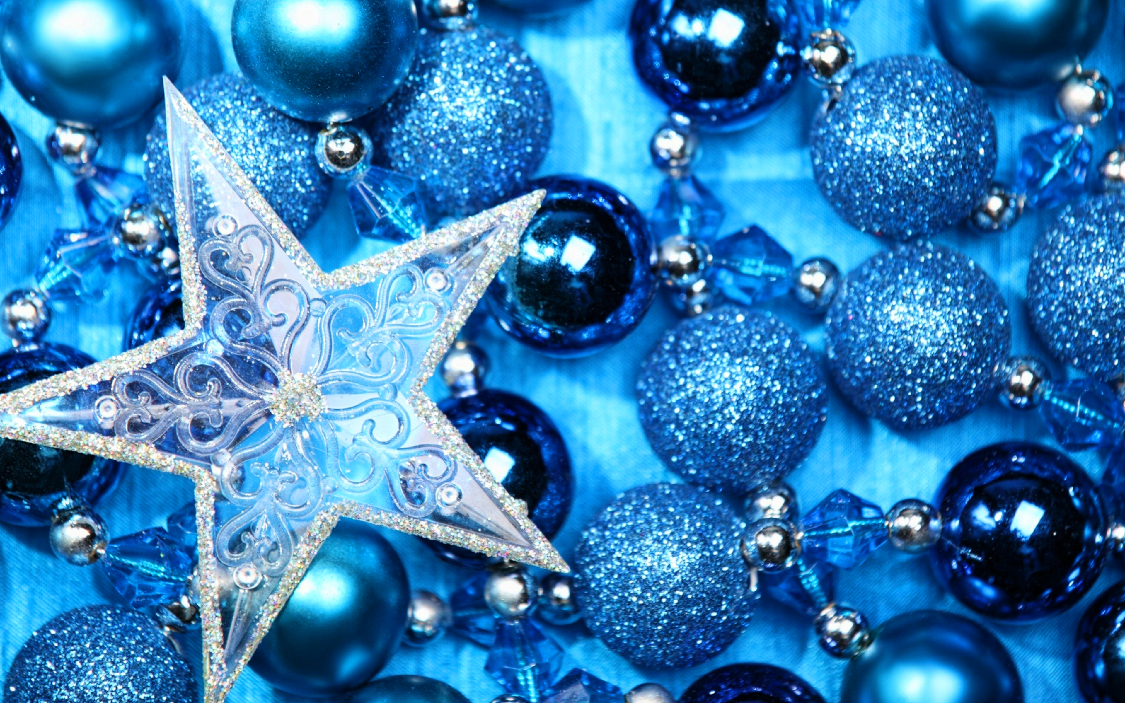 Christmas Blue Stars Wallpapers - Wallpaper Cave