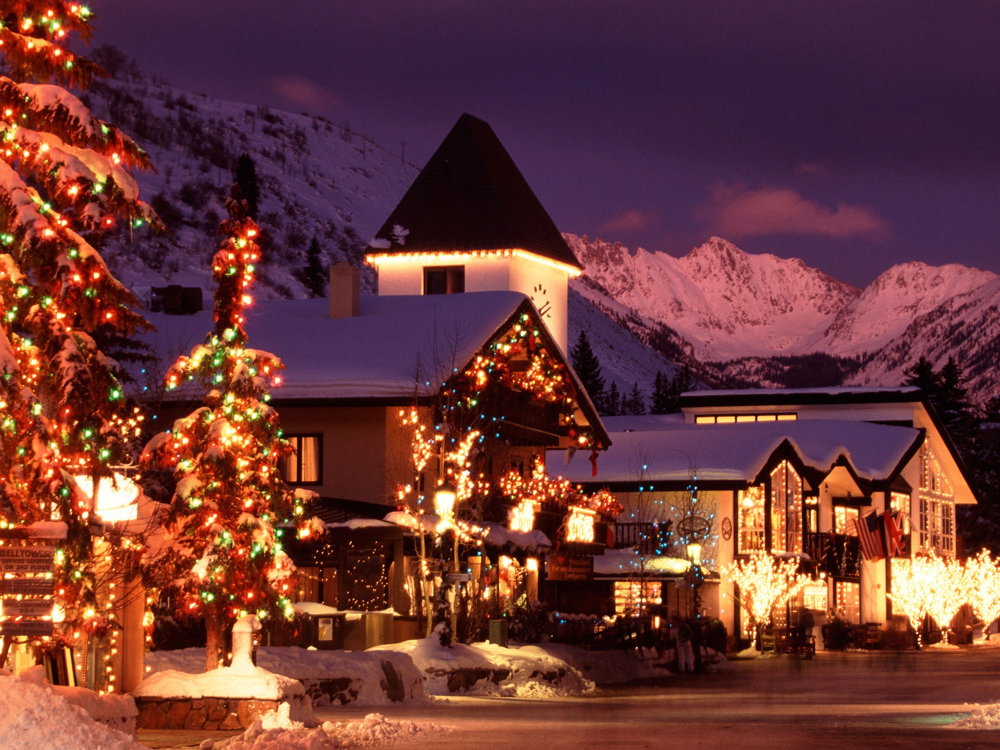 Christmas Ski Snow Wallpapers - Wallpaper Cave