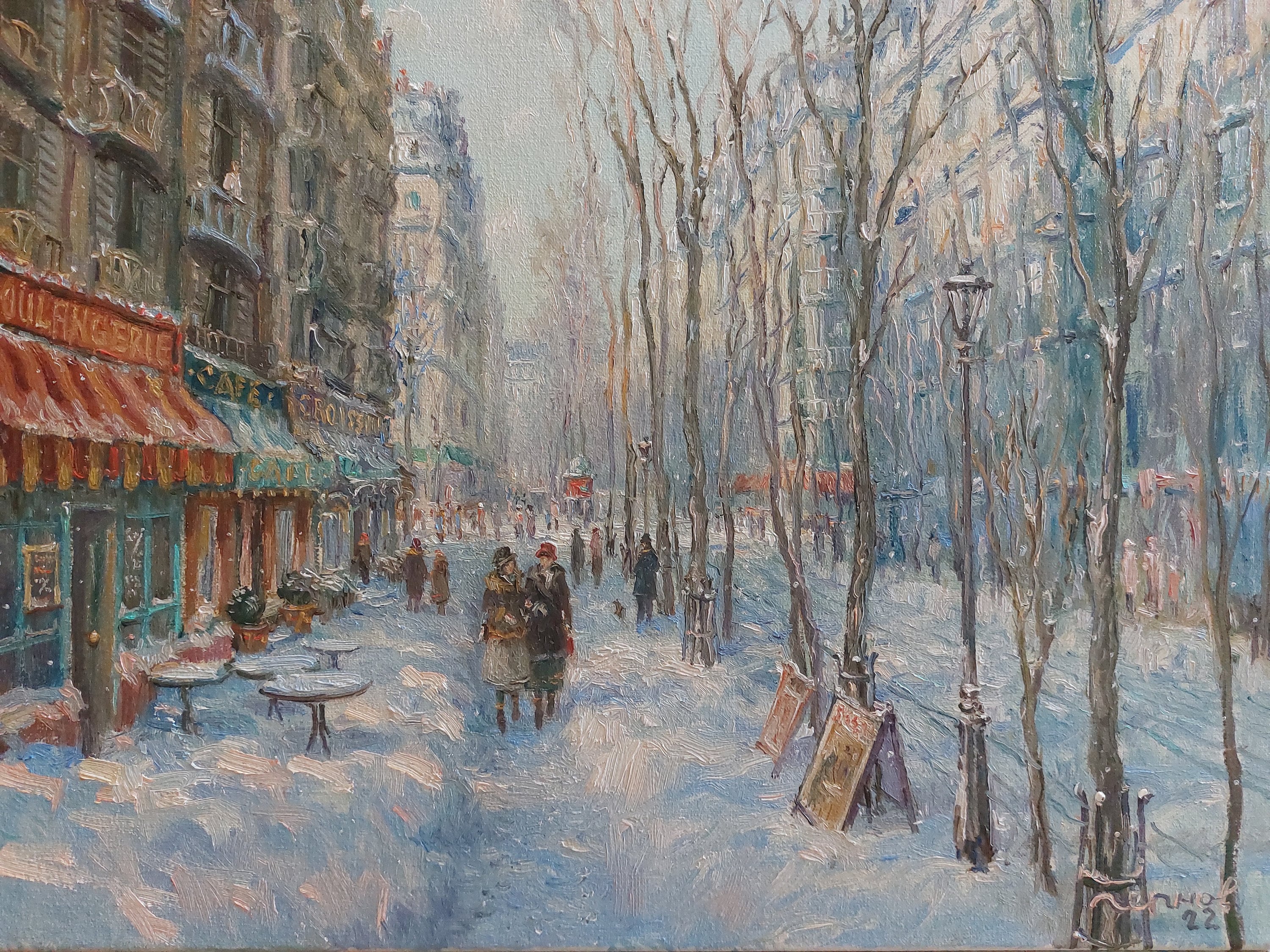 Winter Street Paint Wallpapers - Wallpaper Cave