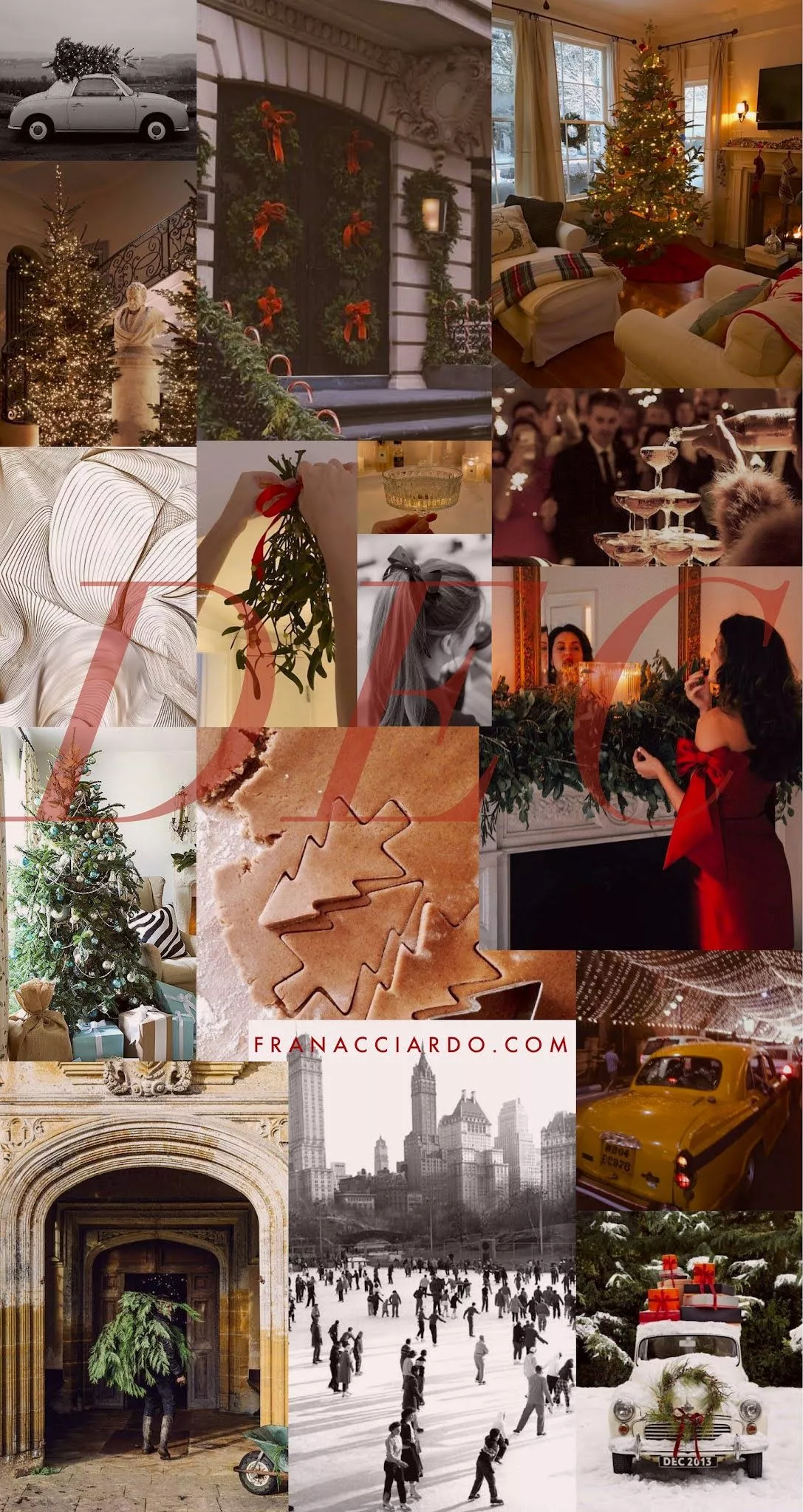 Mood Board Christmas Wallpapers - Wallpaper Cave
