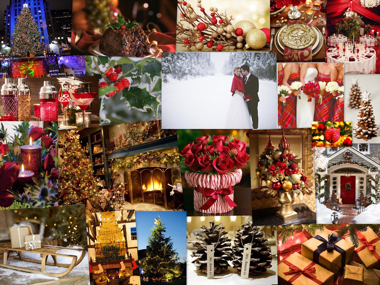 Mood Board Christmas Wallpapers - Wallpaper Cave