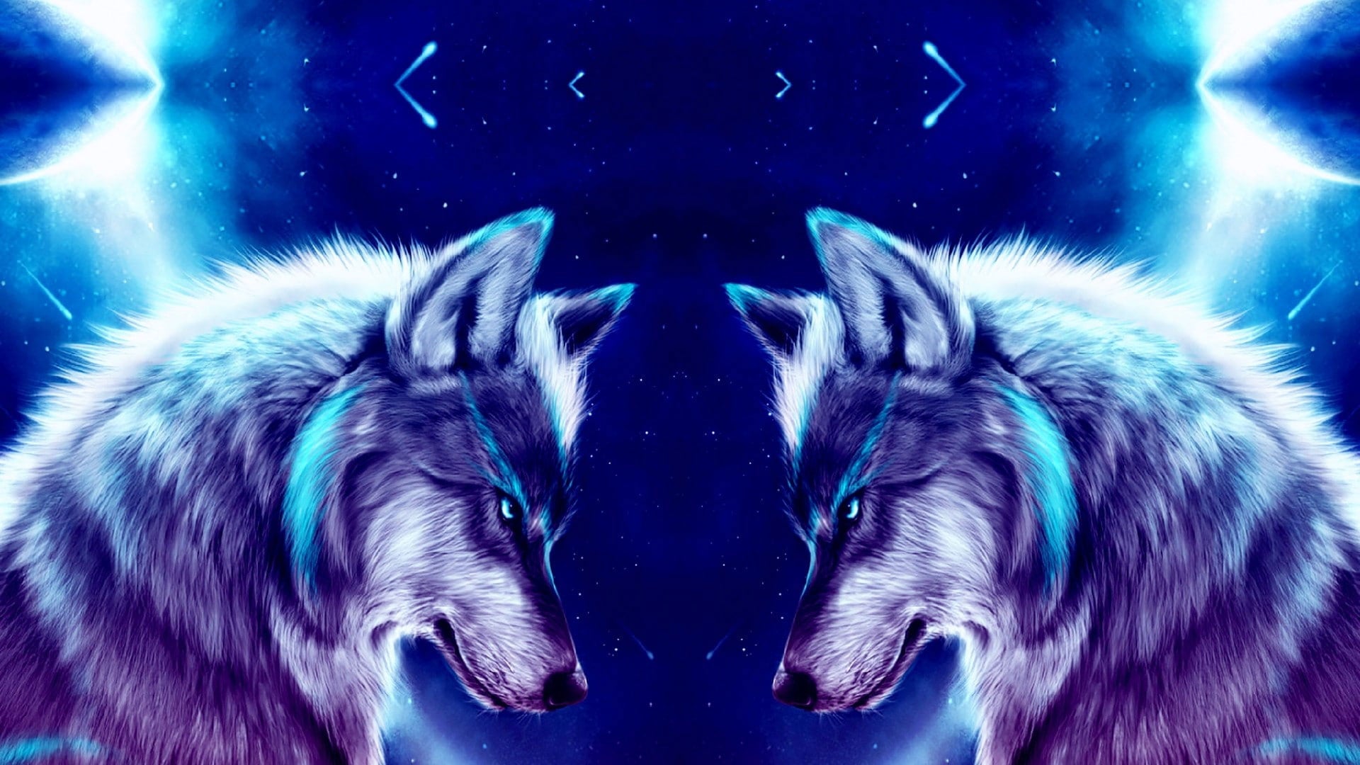 Wolf Space Wallpapers - Wallpaper Cave