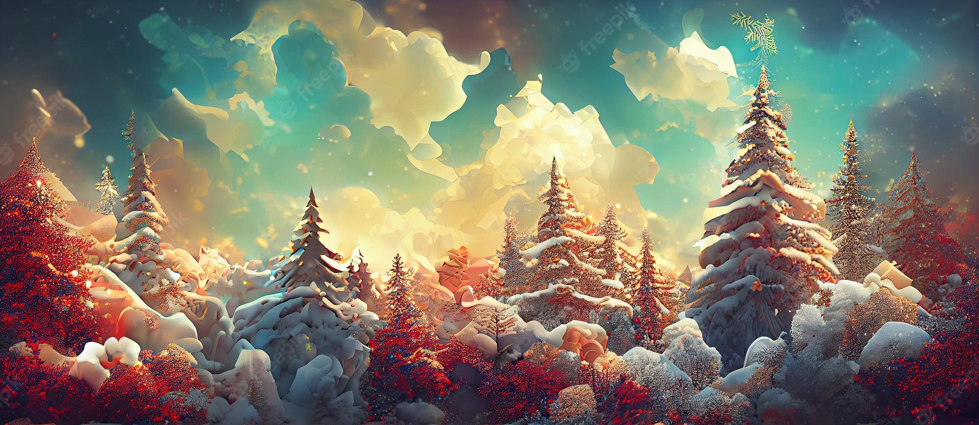 Forest Green Christmas Wallpapers - Wallpaper Cave