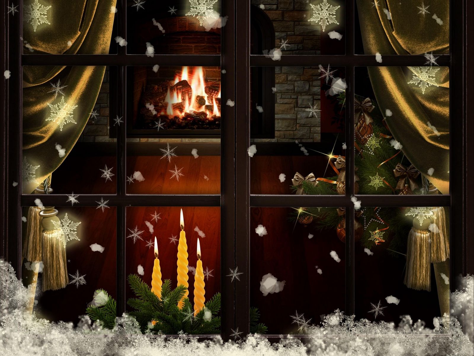 Cozy Christmas Desktop Wallpapers - Wallpaper Cave