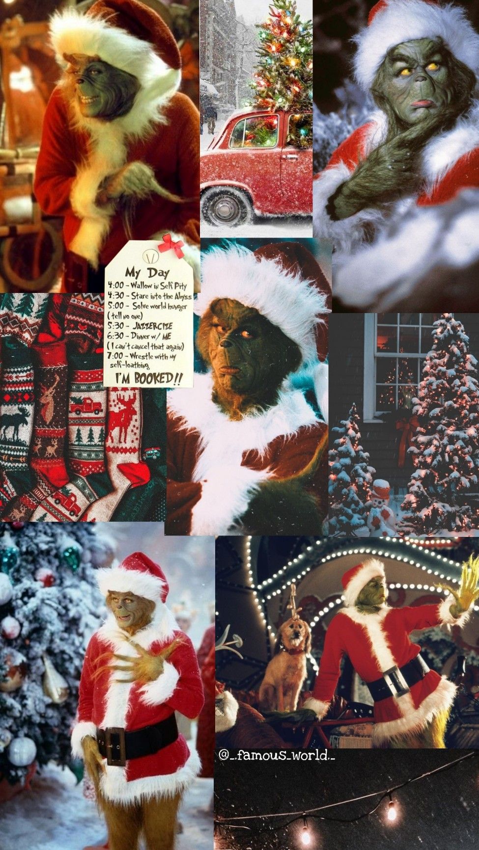 Grinch Collage Wallpapers - Wallpaper Cave